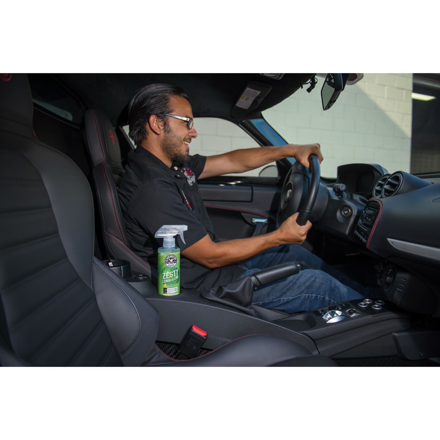 Chemical Guys Zesty Lemon Lime Scent Spray Air Freshener 16oz