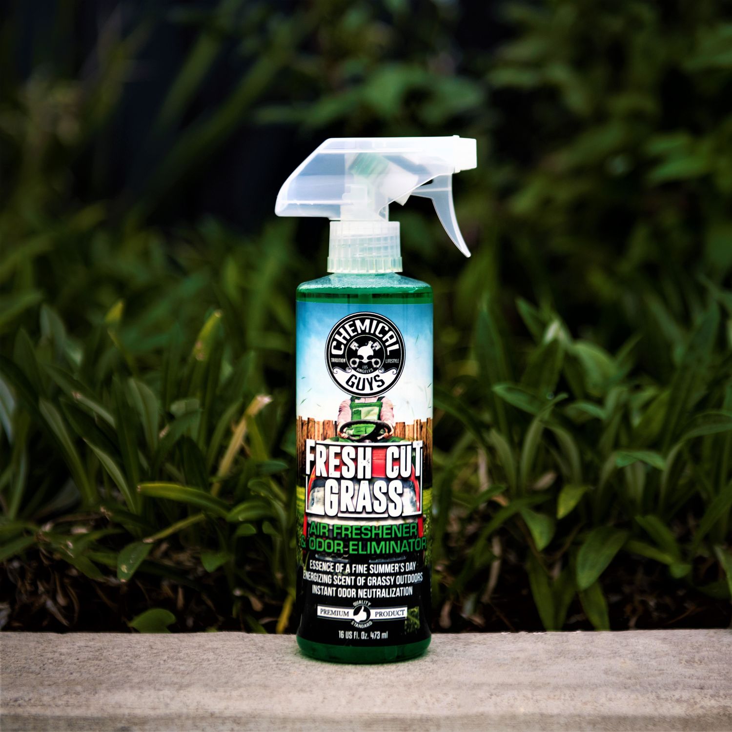 Chemical Guys Fresh Cut Grass Scent Spray Air Freshener 4oz
