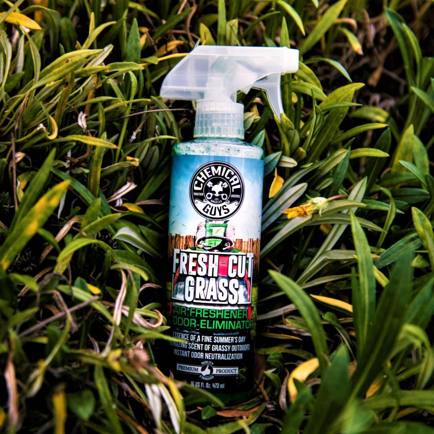 Chemical Guys Fresh Cut Grass Scent Spray Air Freshener 16oz