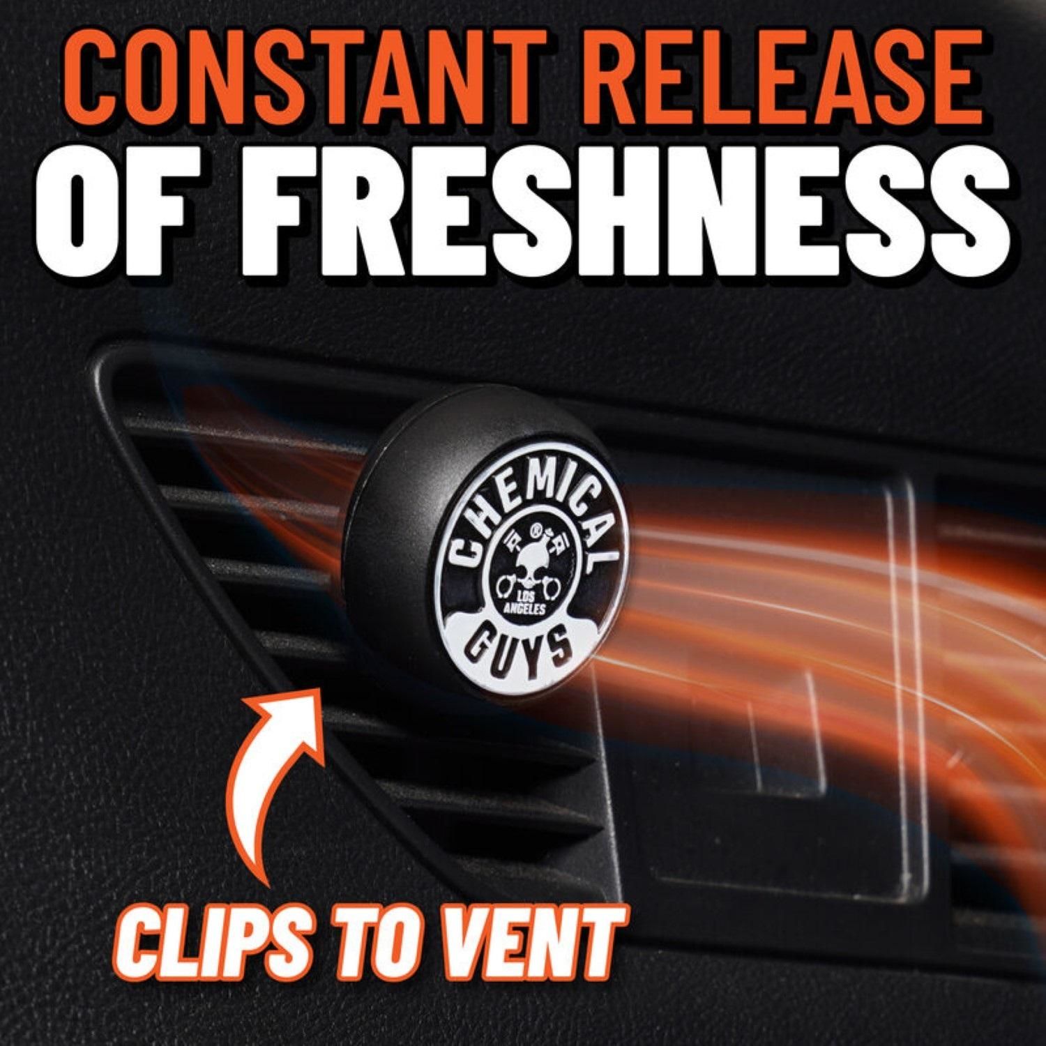 Chemical Guys Tropical Scent Air Freshener Vent Clip