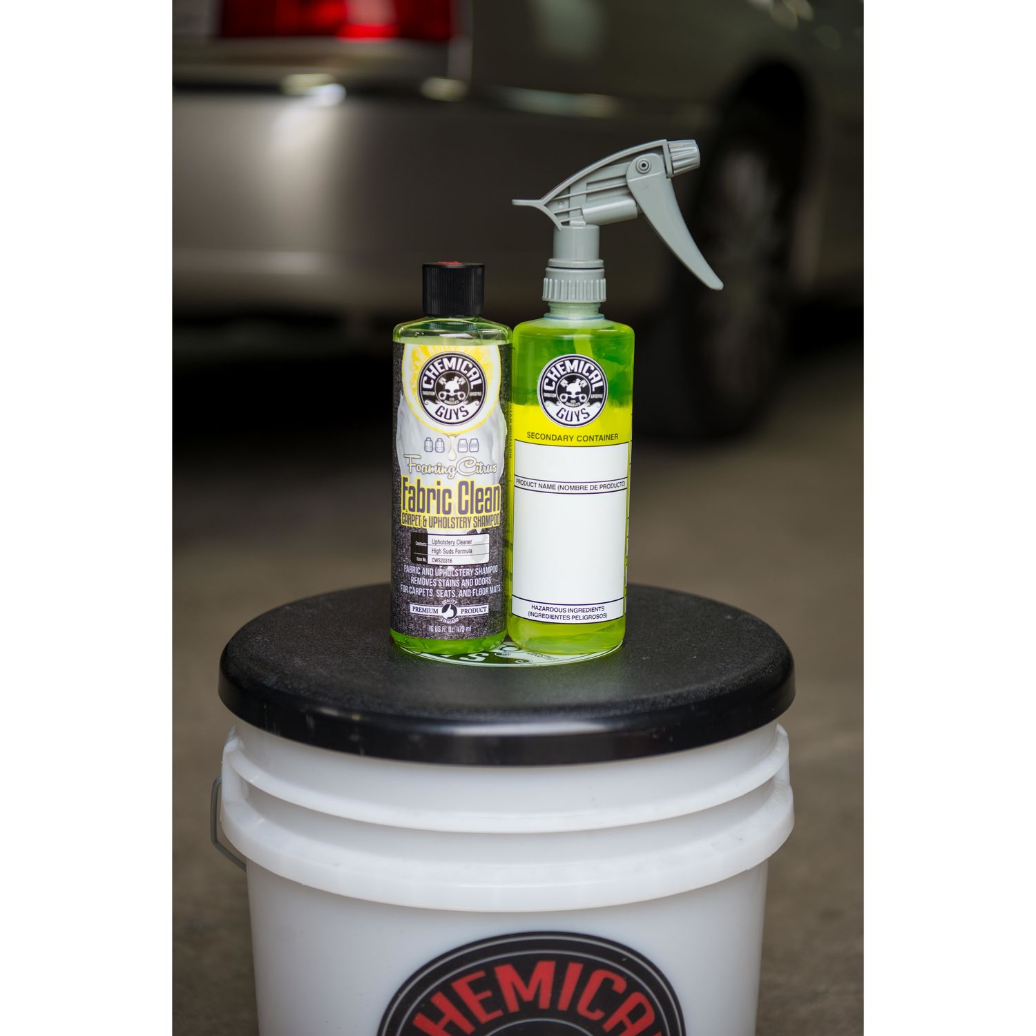 Chemical Guys Foaming Citrus Fabric Clean Carpet and Upholstery Shampoo ...