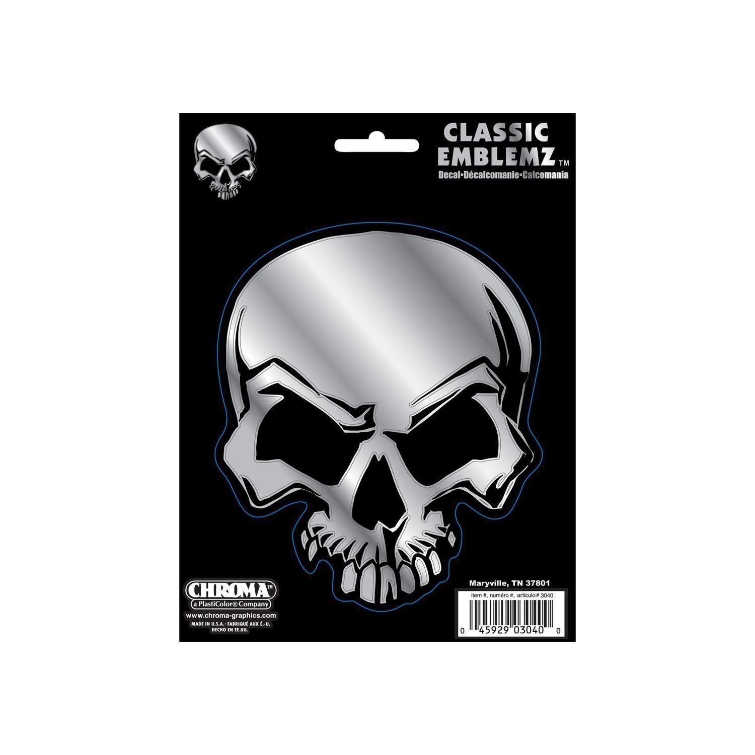 Chroma Graphics Skull Classic Emblemz