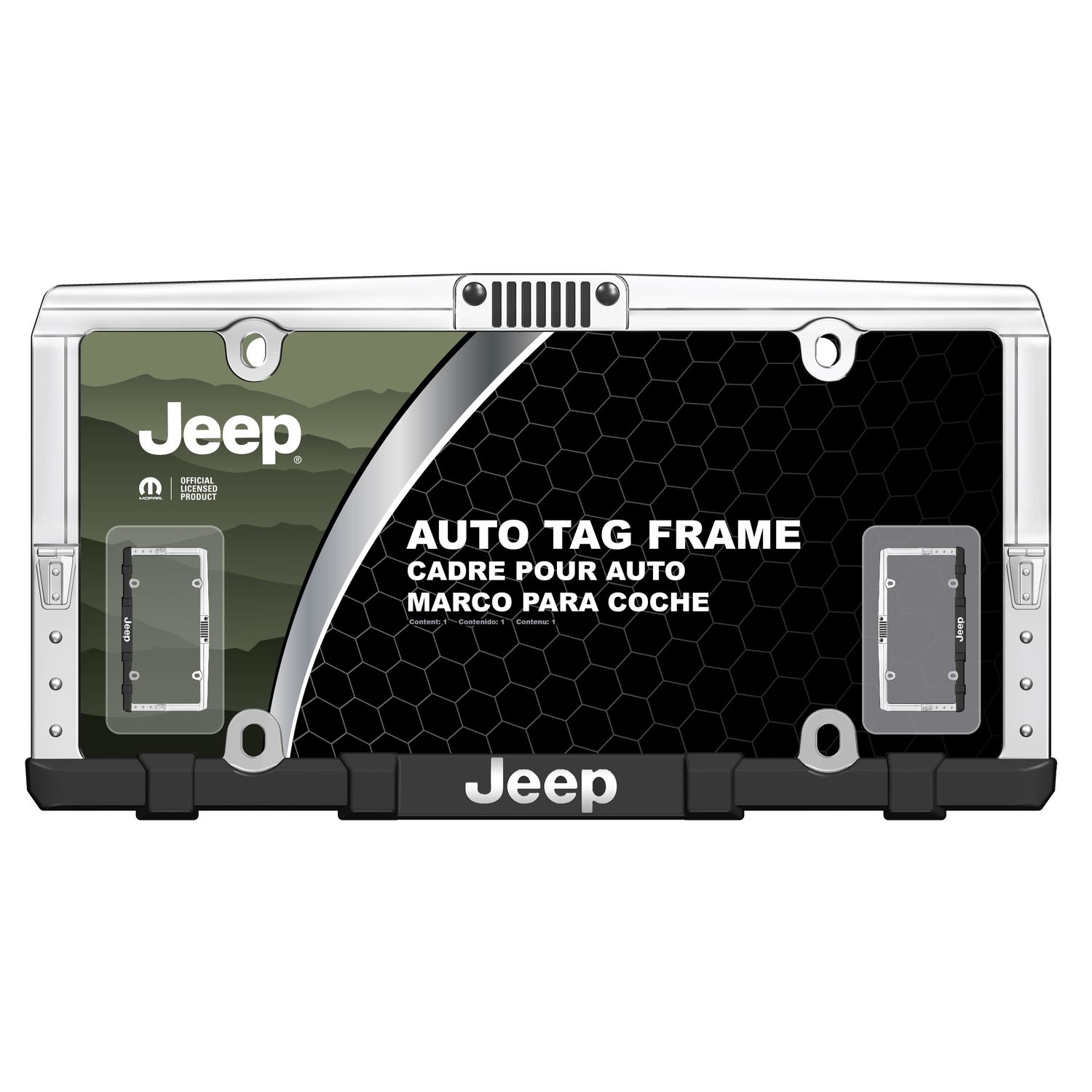 Chroma Graphics Jeep License Plate Frame