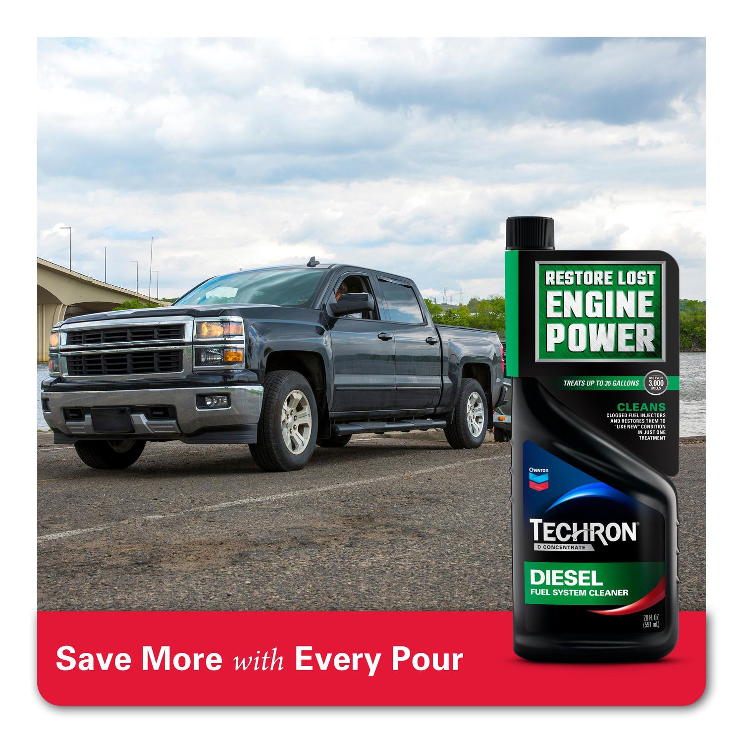 Techron Concentrate Diesel Fuel System Cleaner 20oz