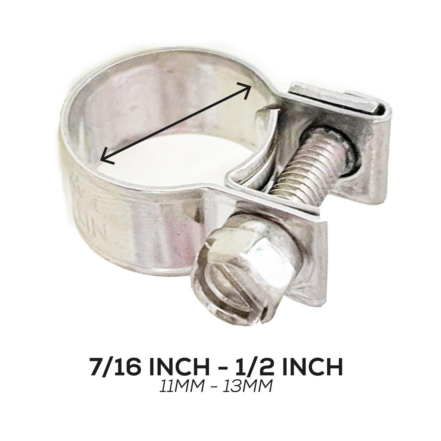 Nitro 4x4 1/4in Hose Clamp 10 Pack