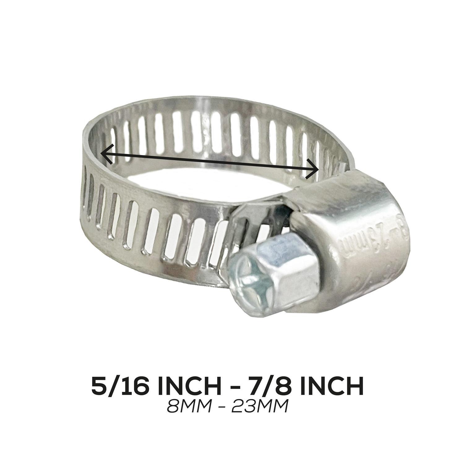 Nitro 4x4 - 5/16in - 7/8in W2 Hose Clamp - 10 Pack