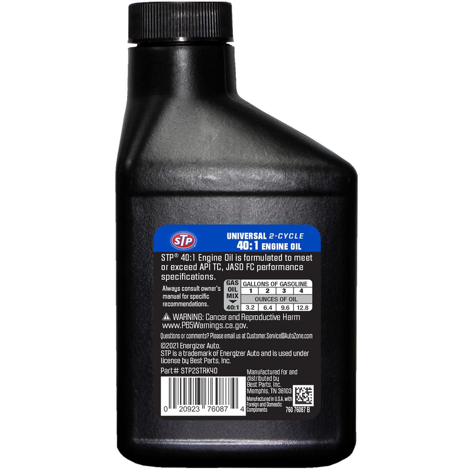 STP Small Engine Mineral Engine Oil Premix 3.2oz