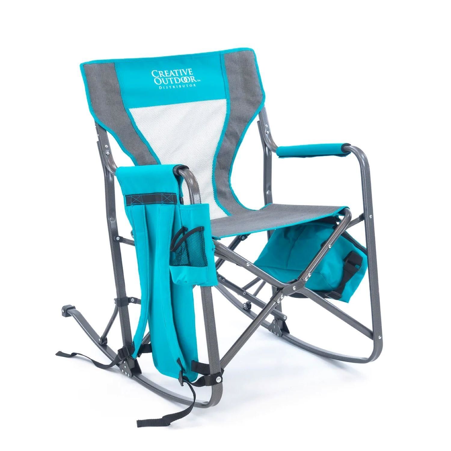 Creative Outdoor Distributor Rocking Folding Director Chair