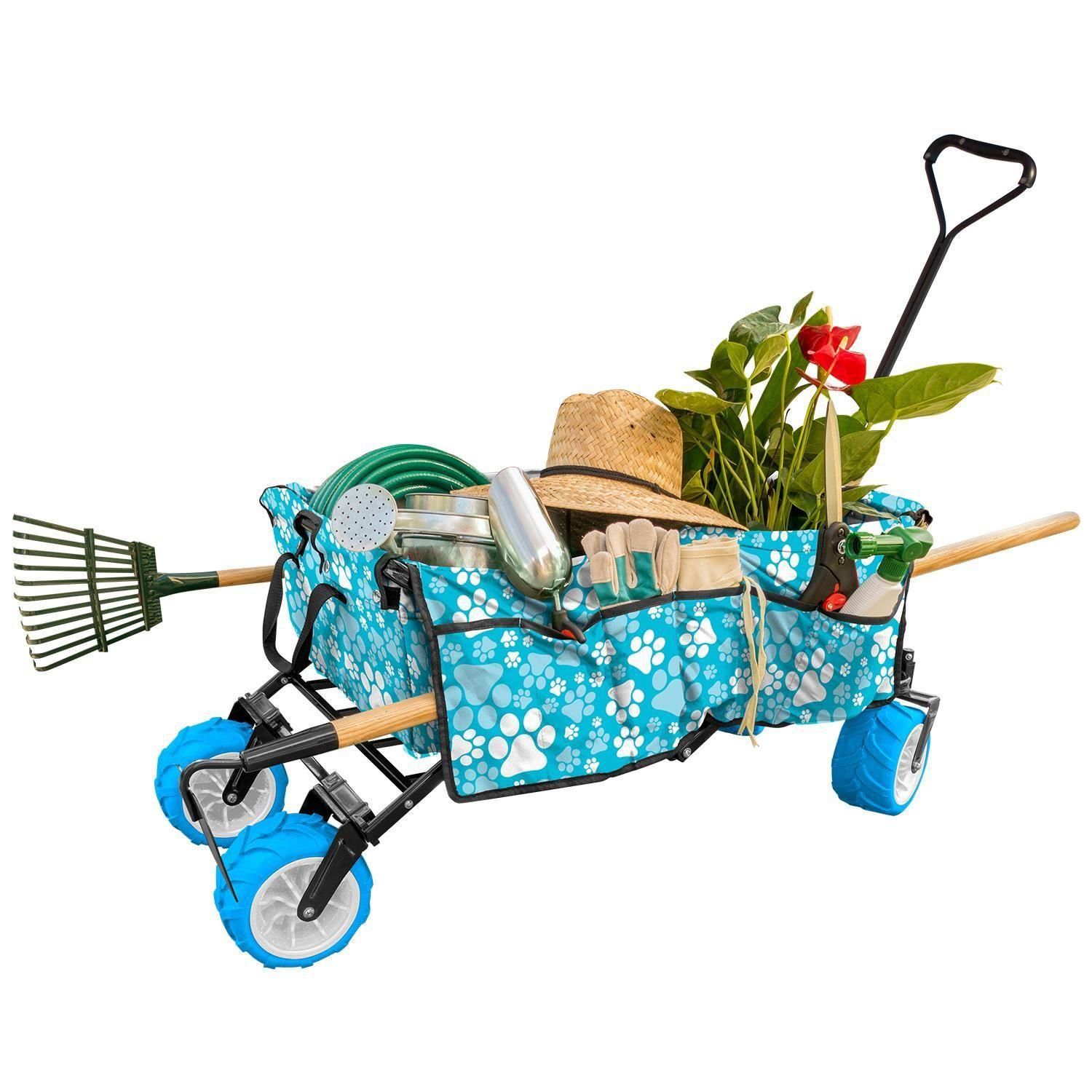 Creative Outdoor Distributor Blue Paw All Terrain Utility Cart