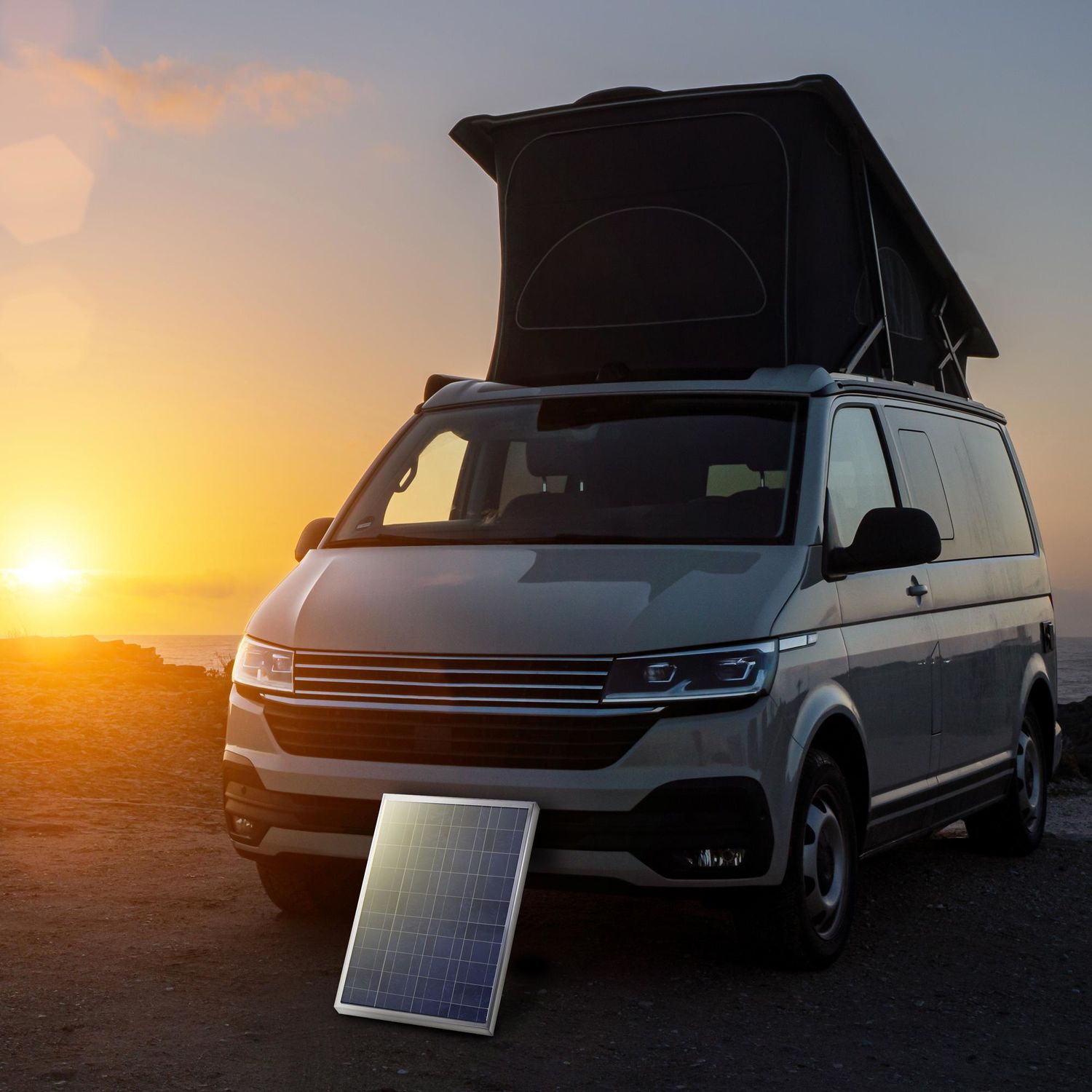 Sunforce Products 100 Watts, 12 Volt Crystalline Solar Panel