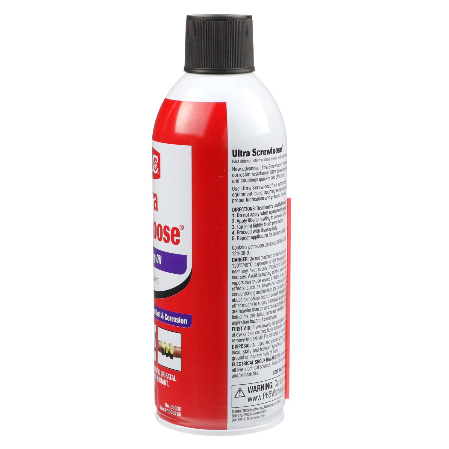 CRC Ultra Screwloose Super Penetrant 11oz