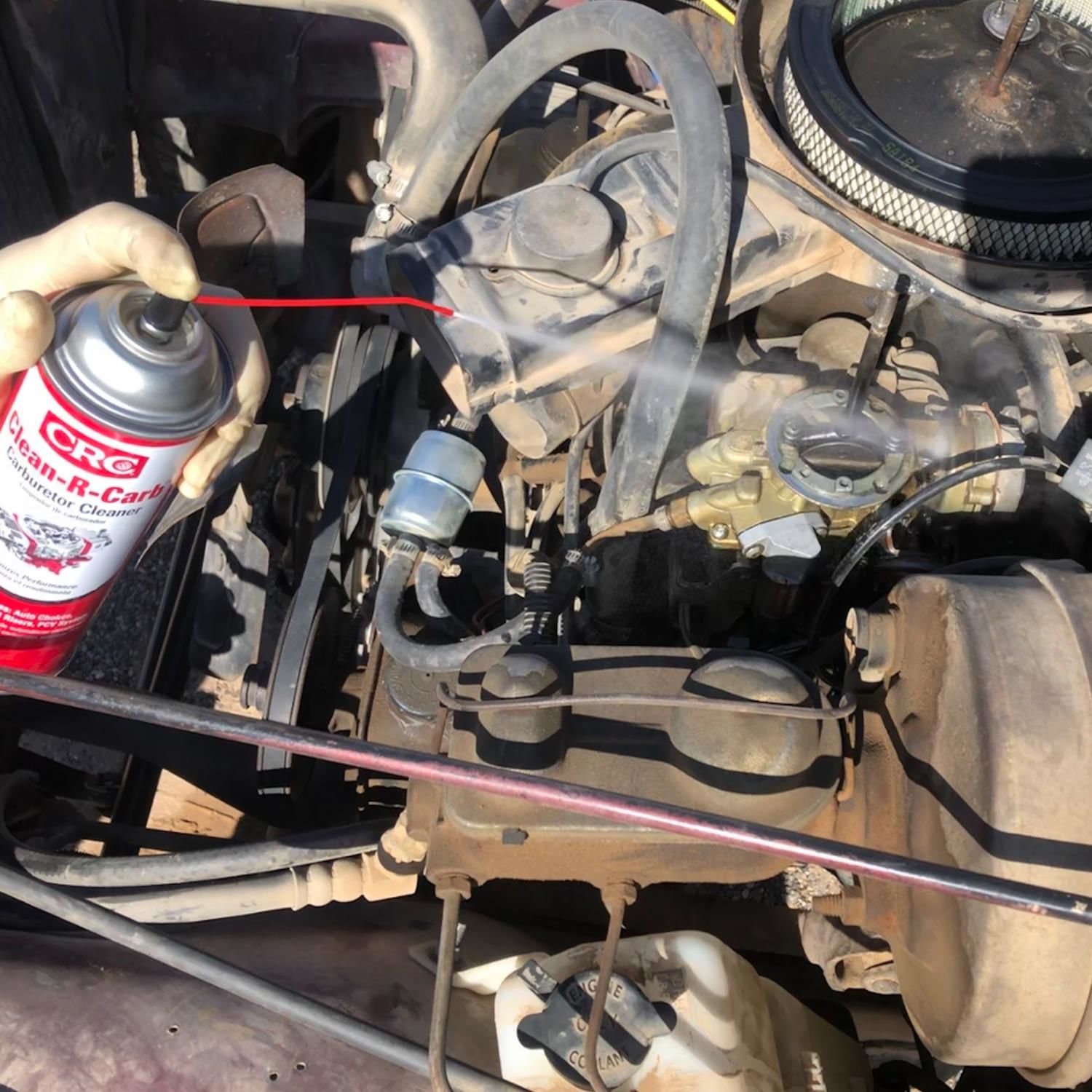 CRC Clean-R-Carb Carburetor Cleaner 12oz