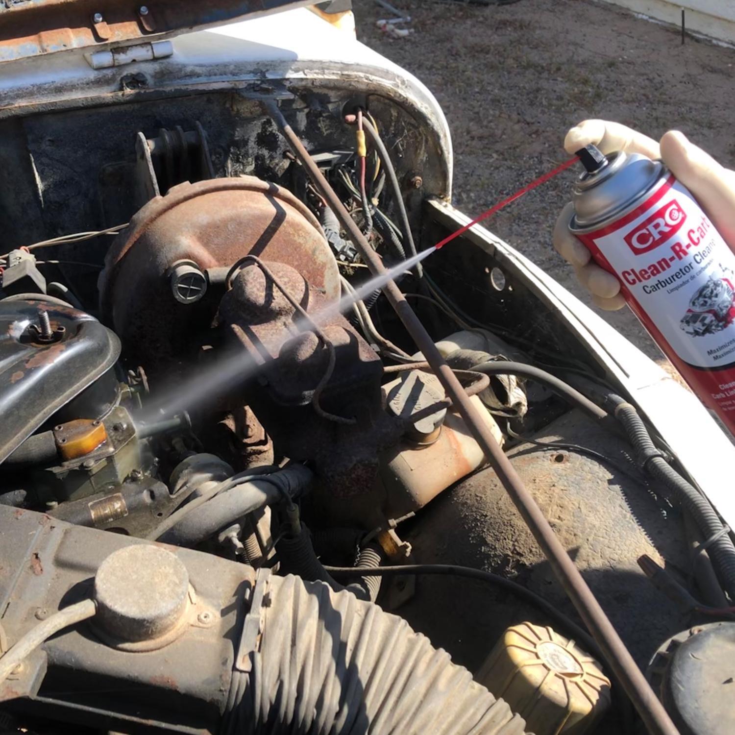 CRC Clean-R-Carb Carburetor Cleaner 12oz