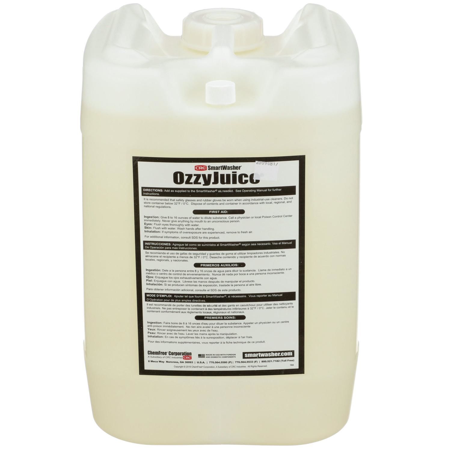 CRC SW-7 OzzyJuice Heavy Duty Solution 5 Gallon Pail