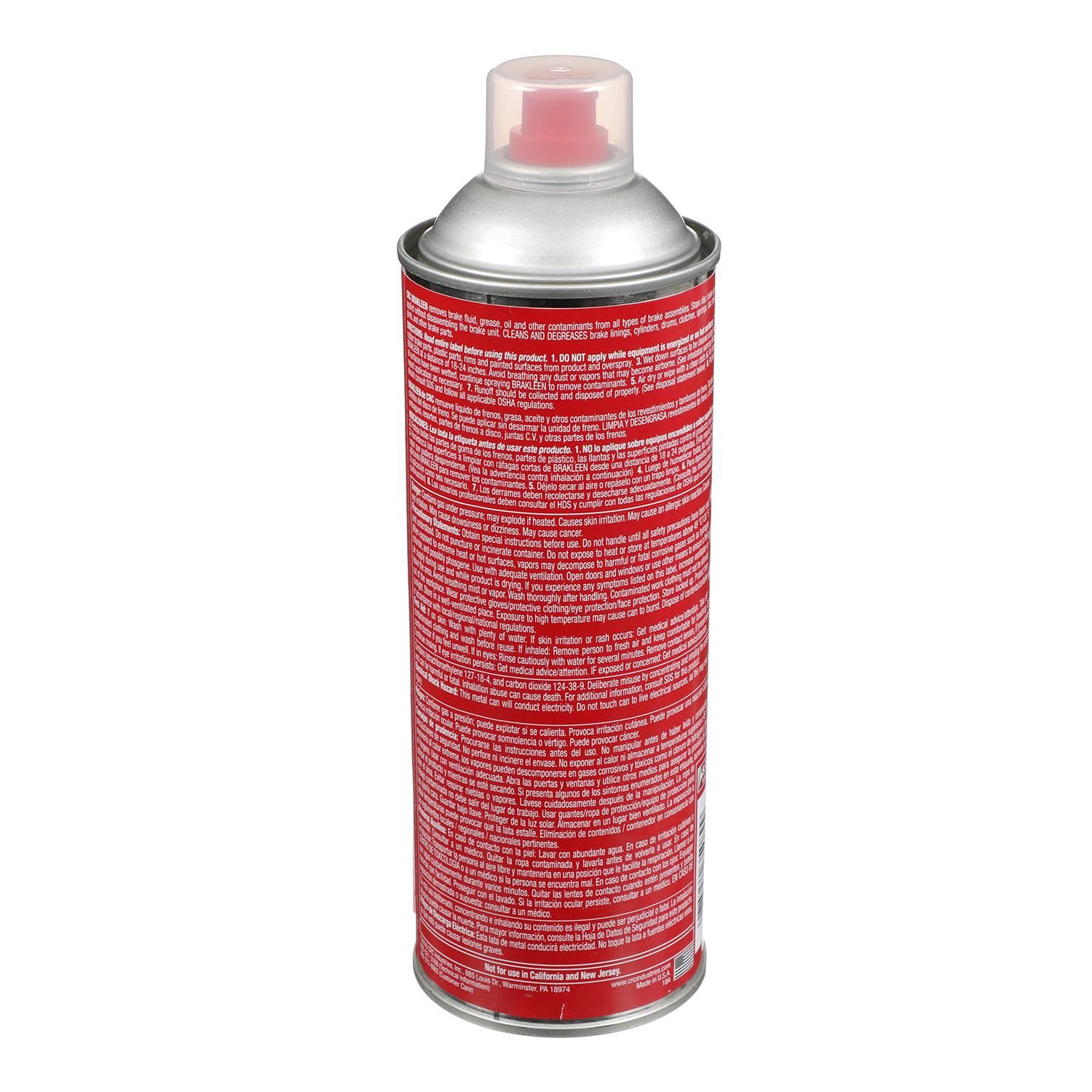 CRC Brakleen Pro Series Brake Parts Cleaner 13oz