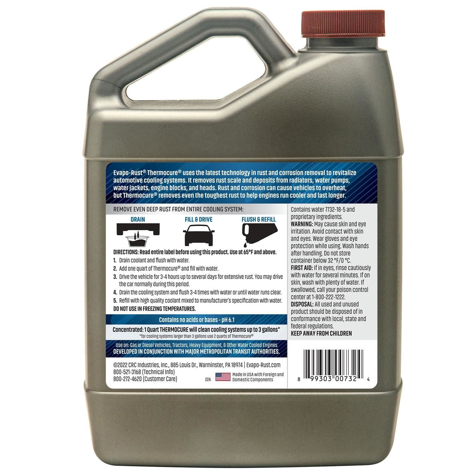 CRC Thermocure Cooling System Rust Remover and Flush 32oz