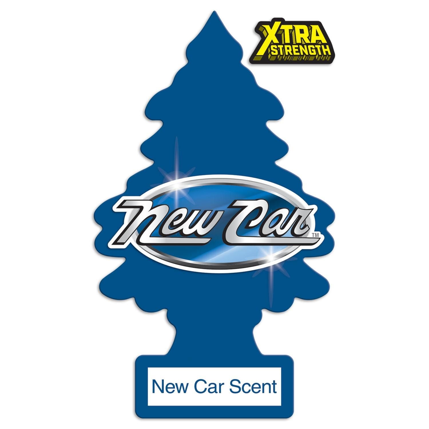 Little Trees Paper Xtra Streng New Car Air Freshener 2 Piece