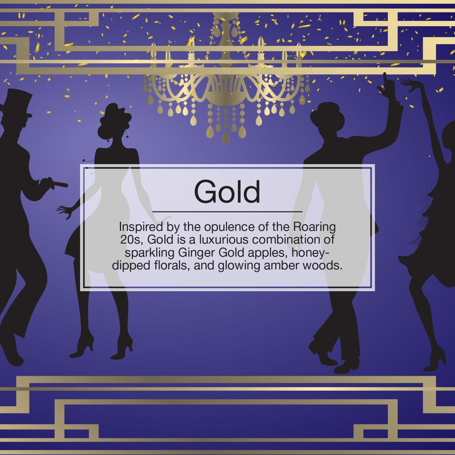 Little Trees Gold Air Freshener 6 Piece