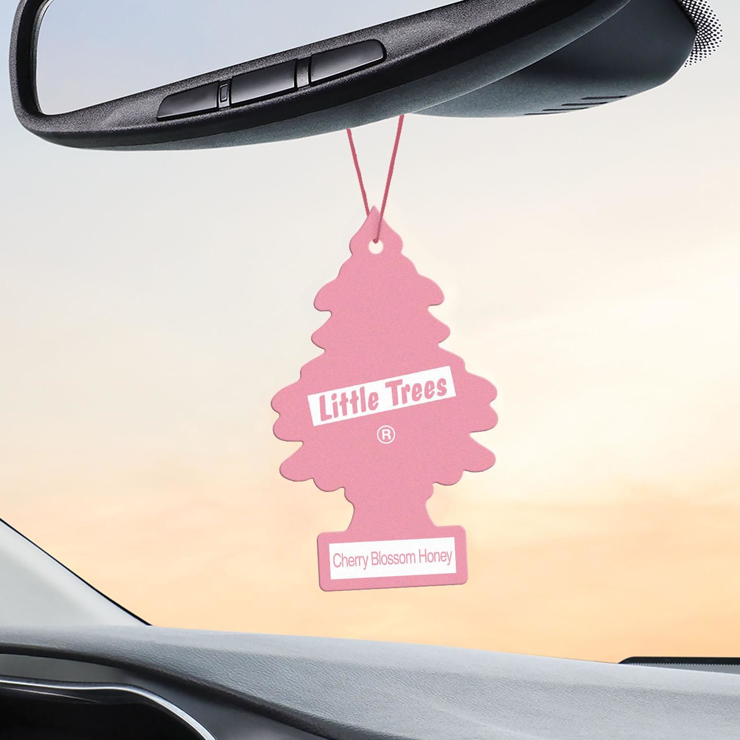 Little Trees Cherry Blossom honey Scent Hanging Air Freshener 6 Pack