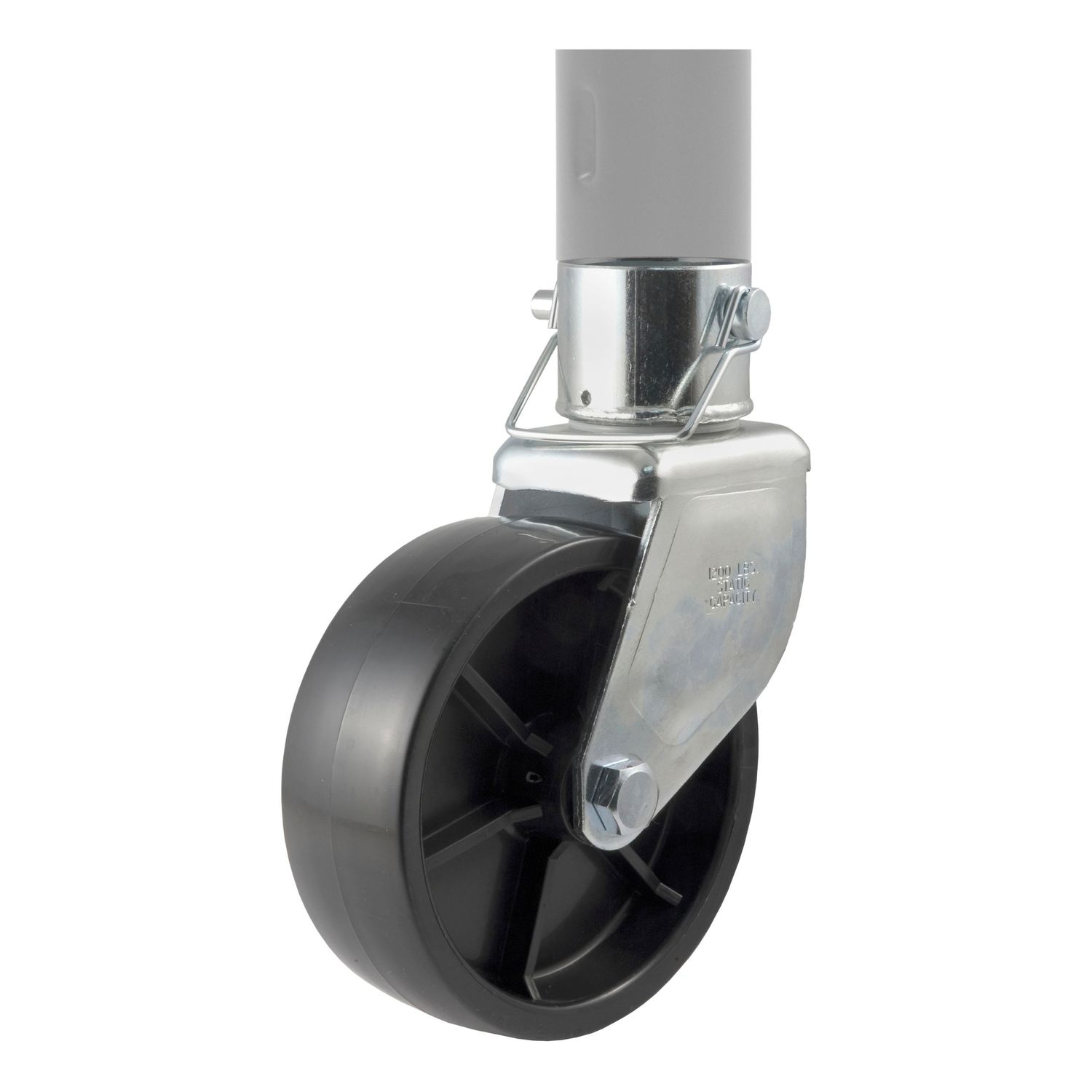 CURT 2in Diameter Tube, 1200lbs, 6in Trailer Jack Wheel