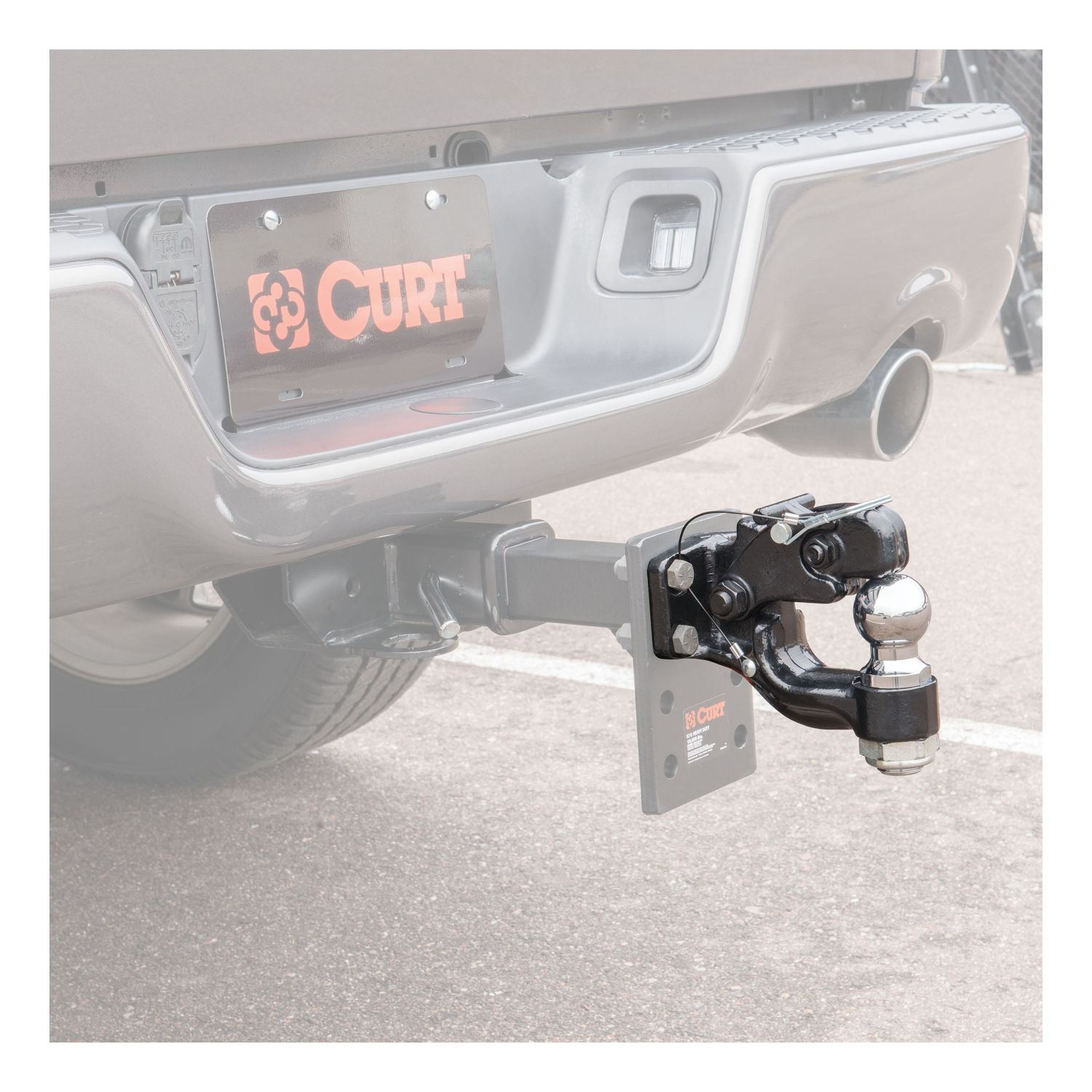 CURT Trailer Hitch Pintle Hook Mount 48200