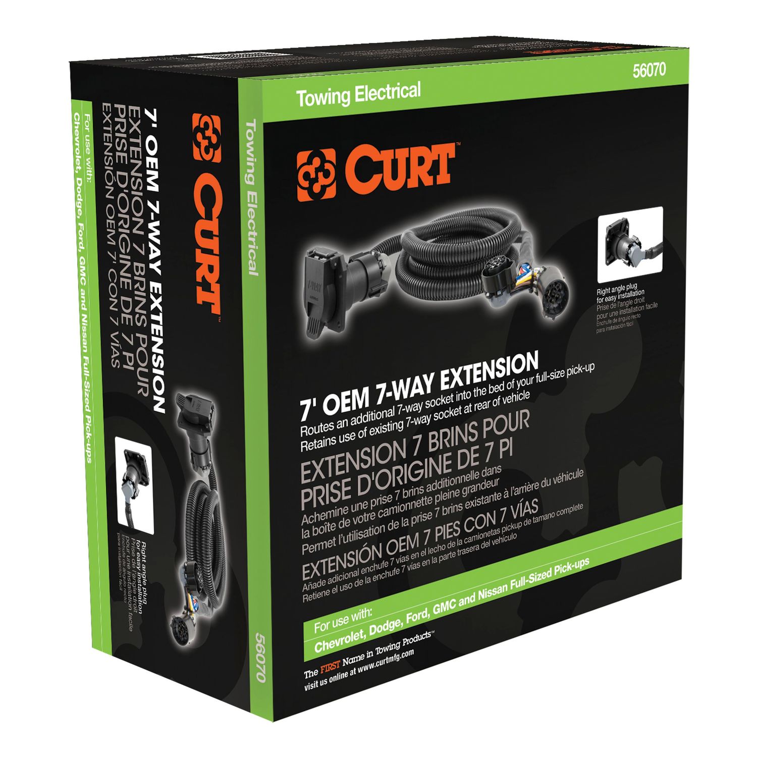 Curt Electrical Wire Connector 56070