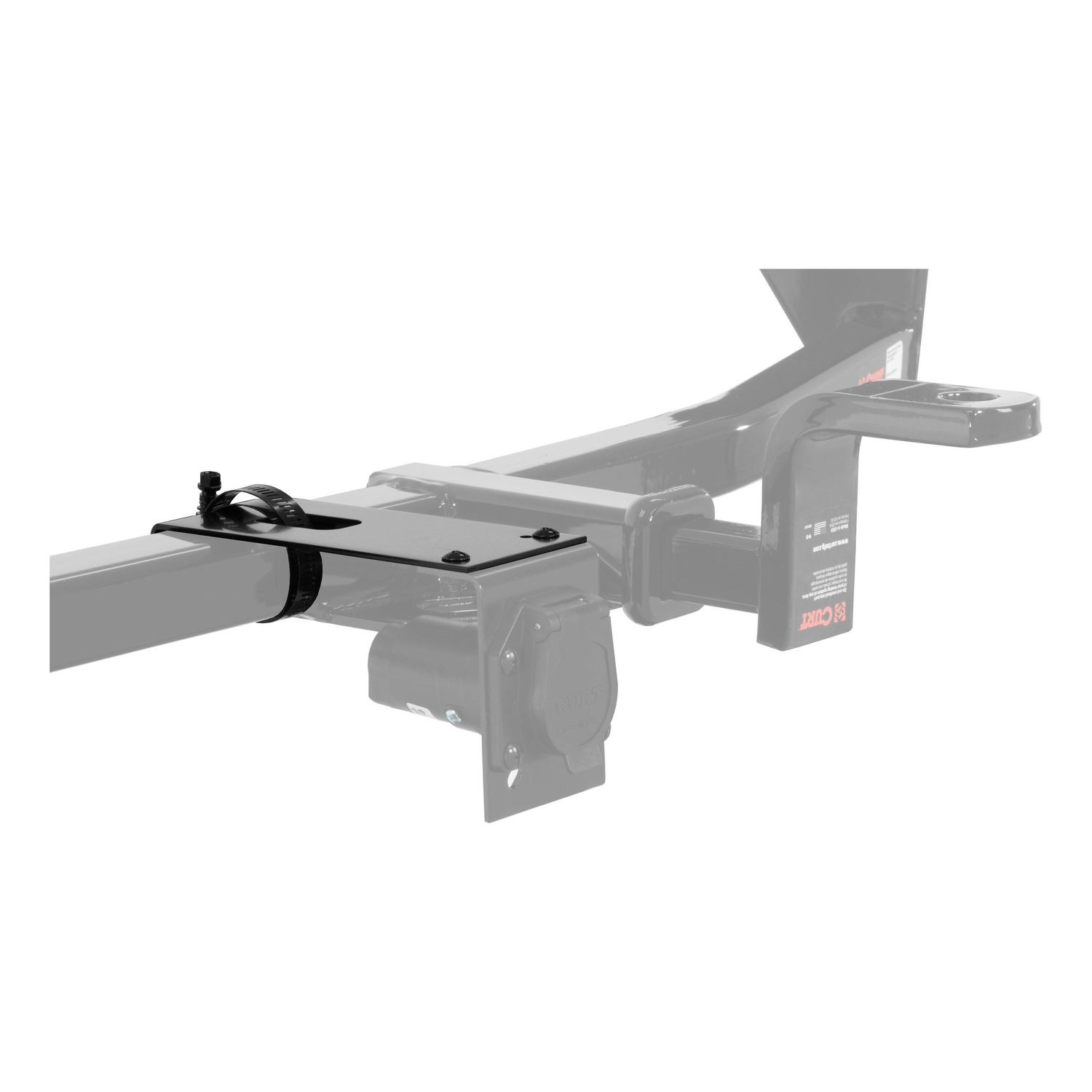 CURT Connector Bracket Mount for 4, 5 or 6-Way Bracket