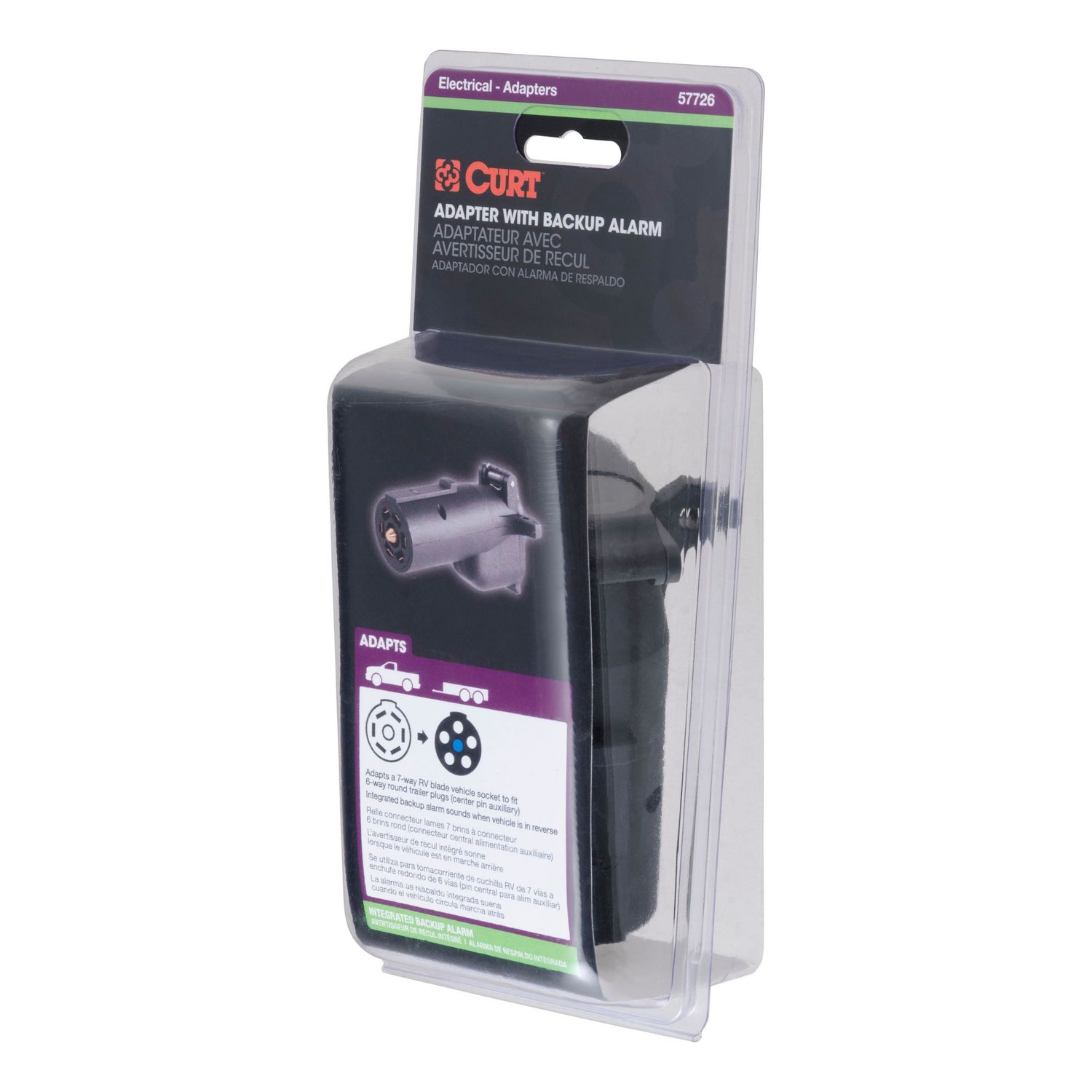 CURT Trailer Wiring Adapter Connector 57726