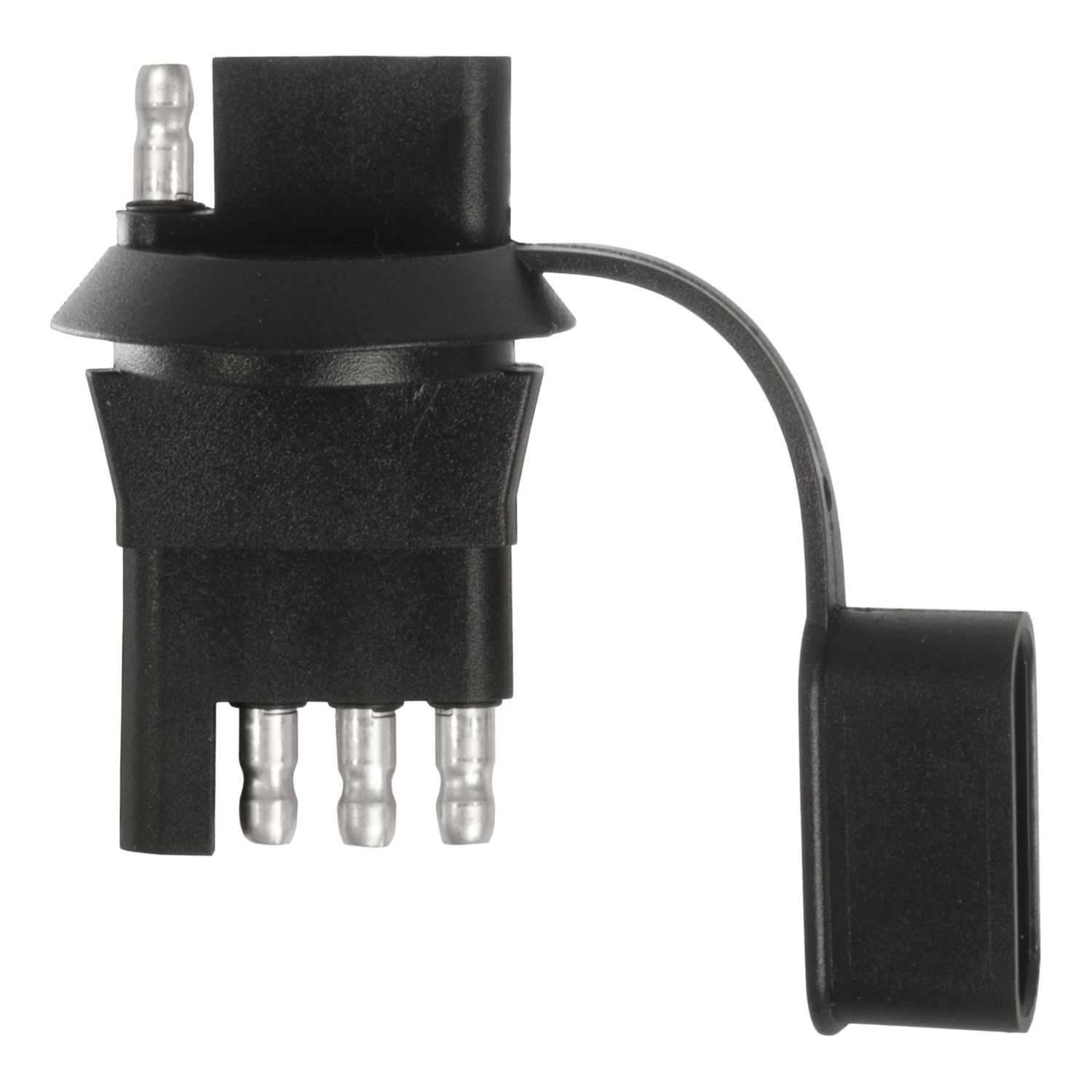 CURT 1 1/4in 4 Flat to 4 Flat Vehicle Towing Harness Adapter