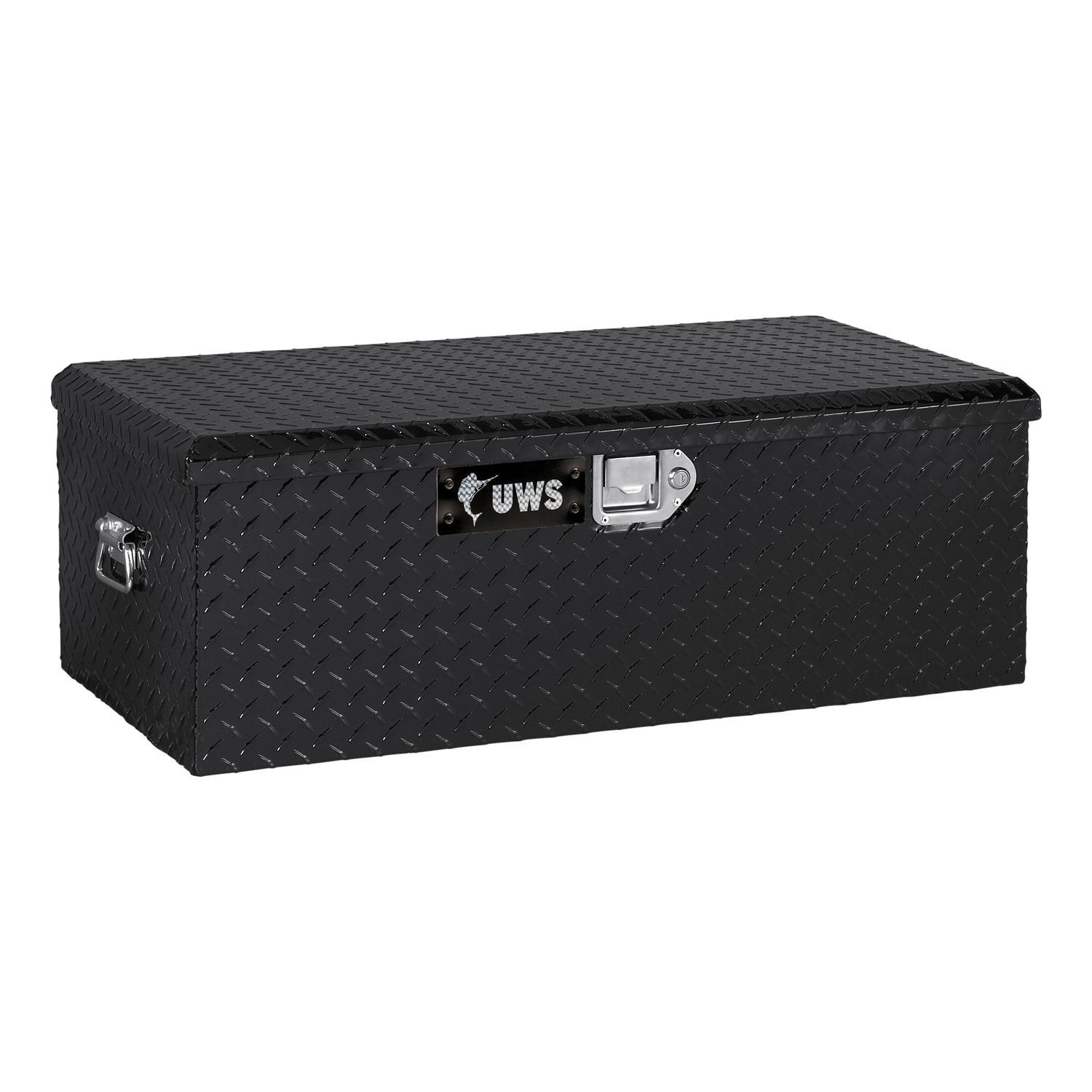 UWS 36in Gloss Black Aluminum Foot Locker
