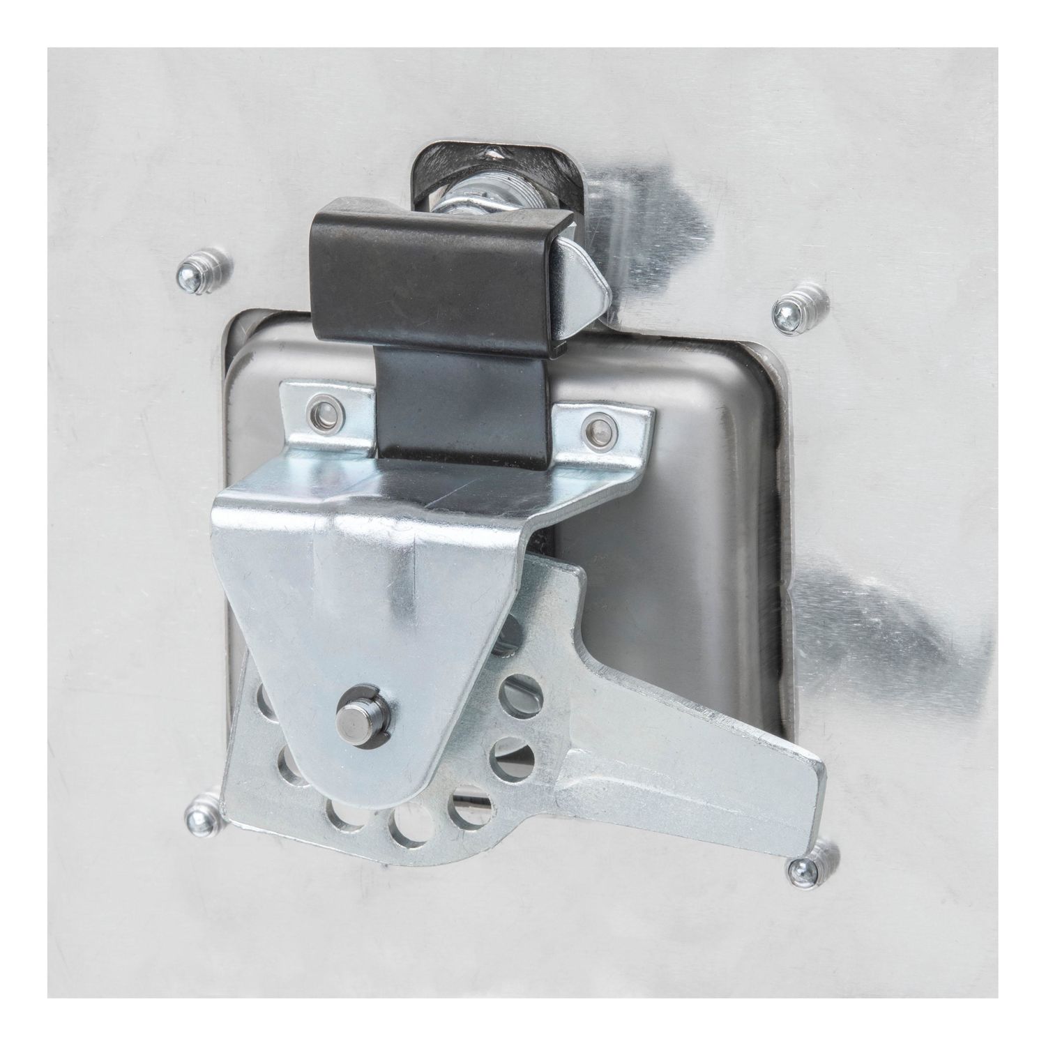 UWS 72in Bright Aluminum Double-Door Topside Truck Tool Box