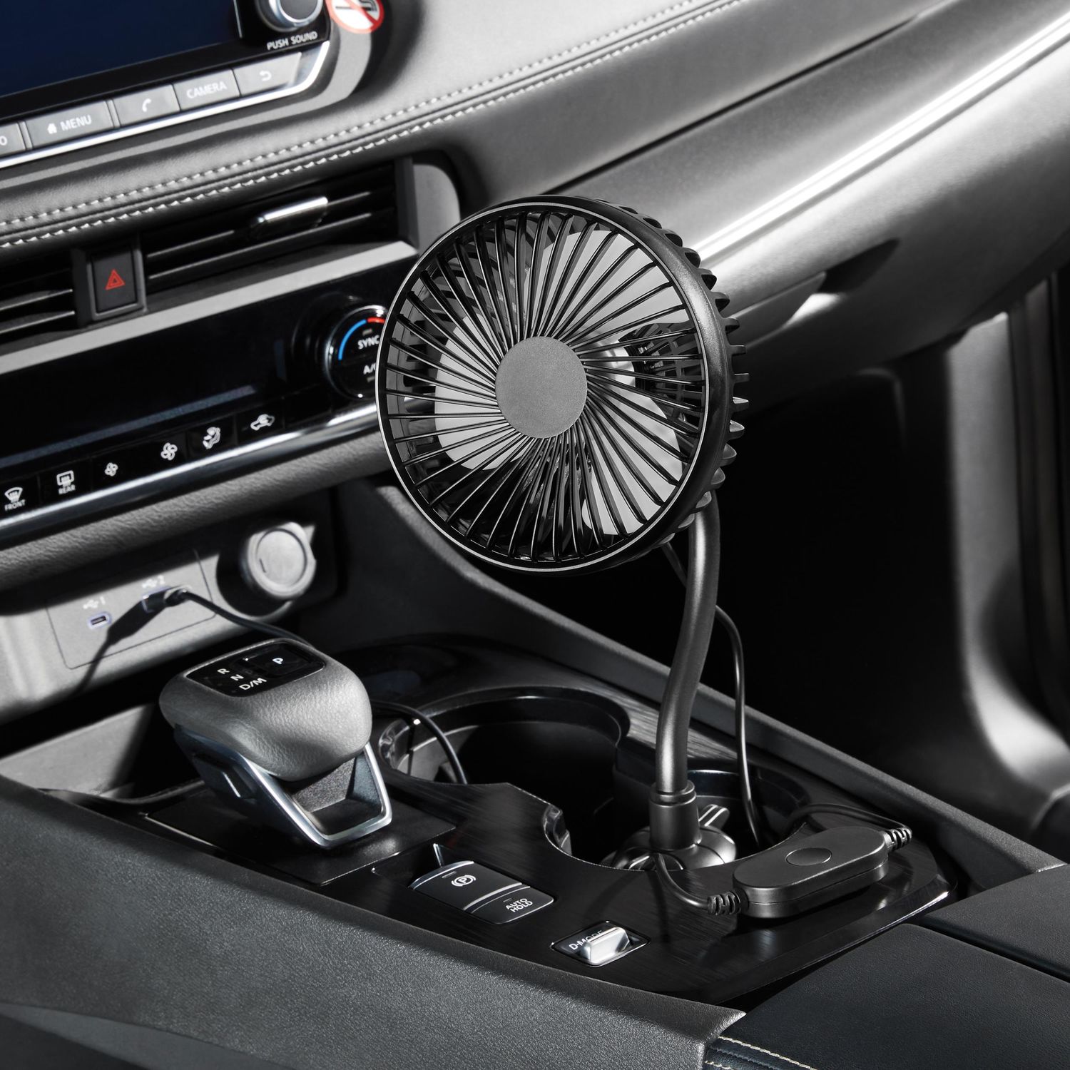 Custom Accessories 5in Cup-Mount Fan