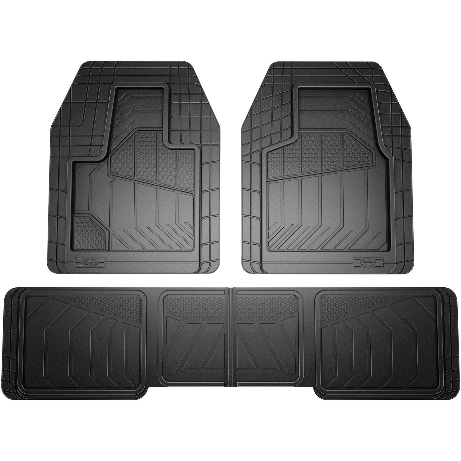 Dickies Black Max Coverage Floor Mat 5 Piece