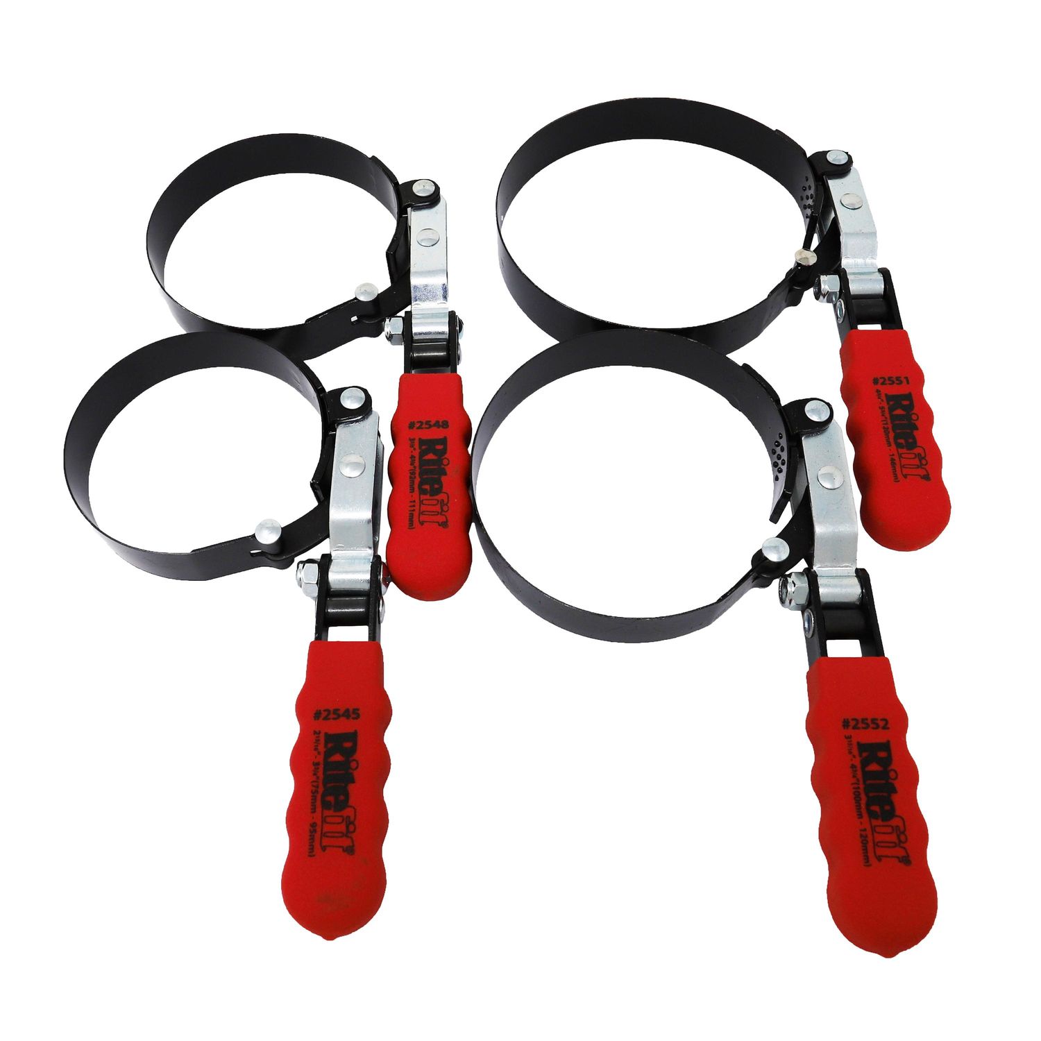 CTA Oil Filter Wrench Set with Stand 4 Piece