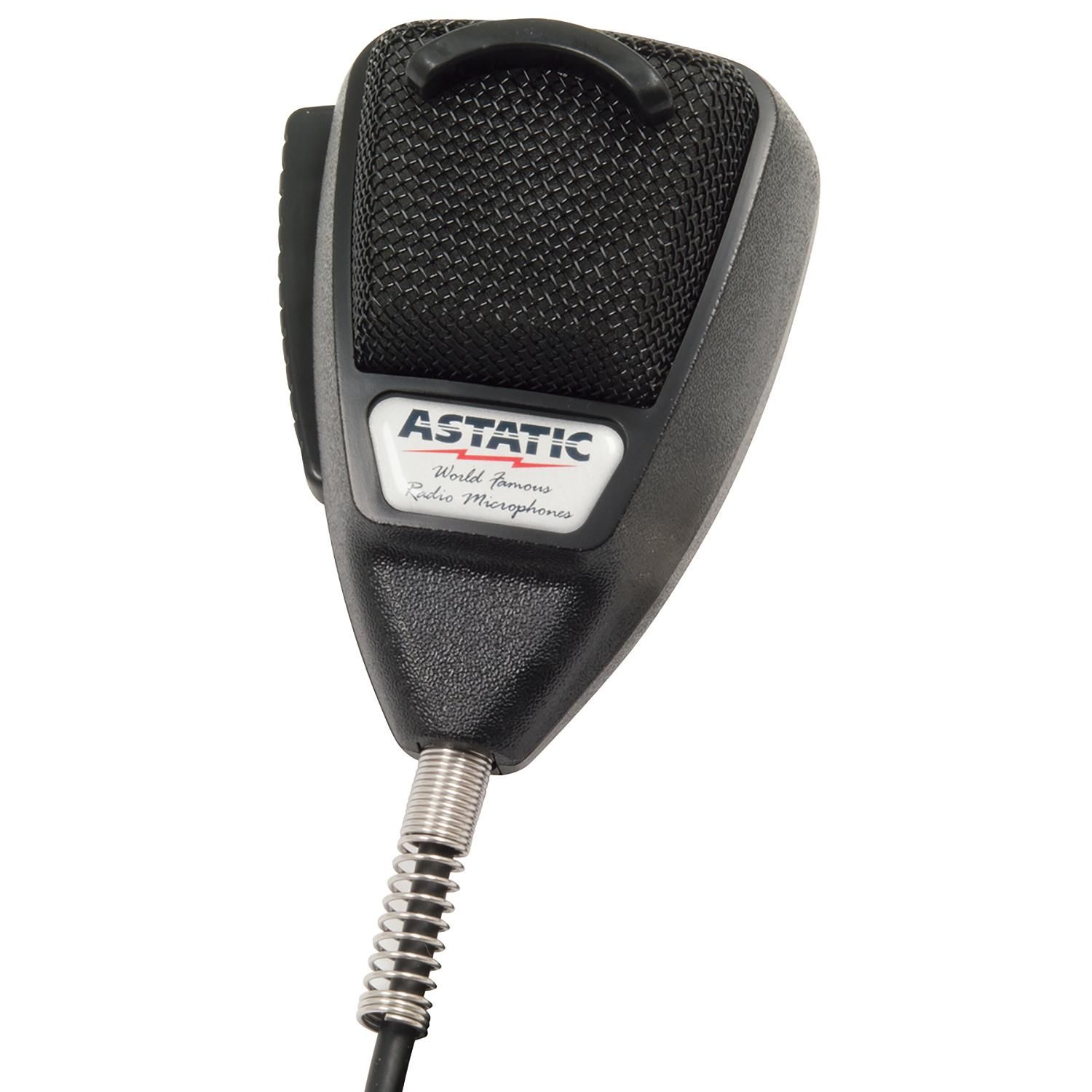 Astatic Black 4 Pin 636L Noise Canceling Cb Microphone
