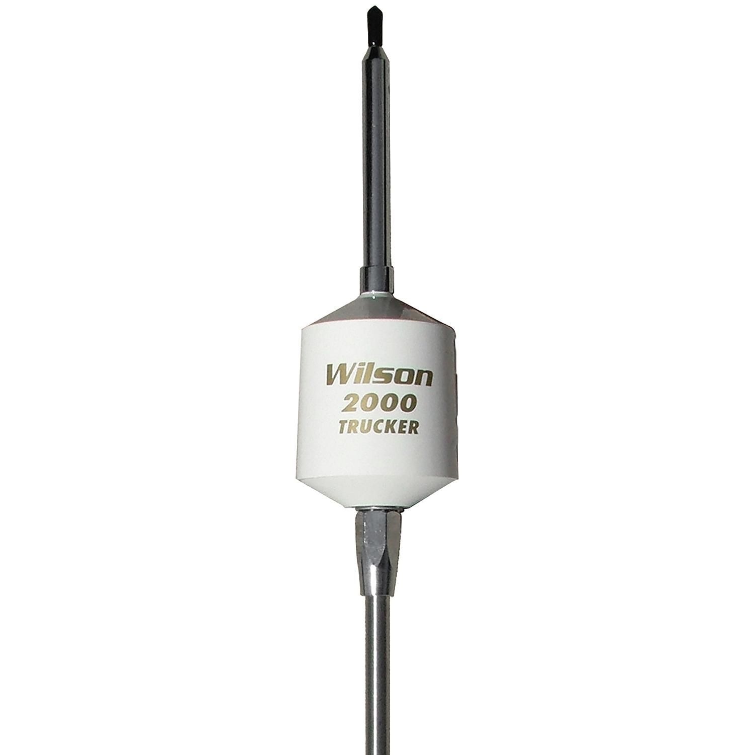 Wilson Antennas 10in White Shaft T2000 Series Mobile CBS Trucker Antenna
