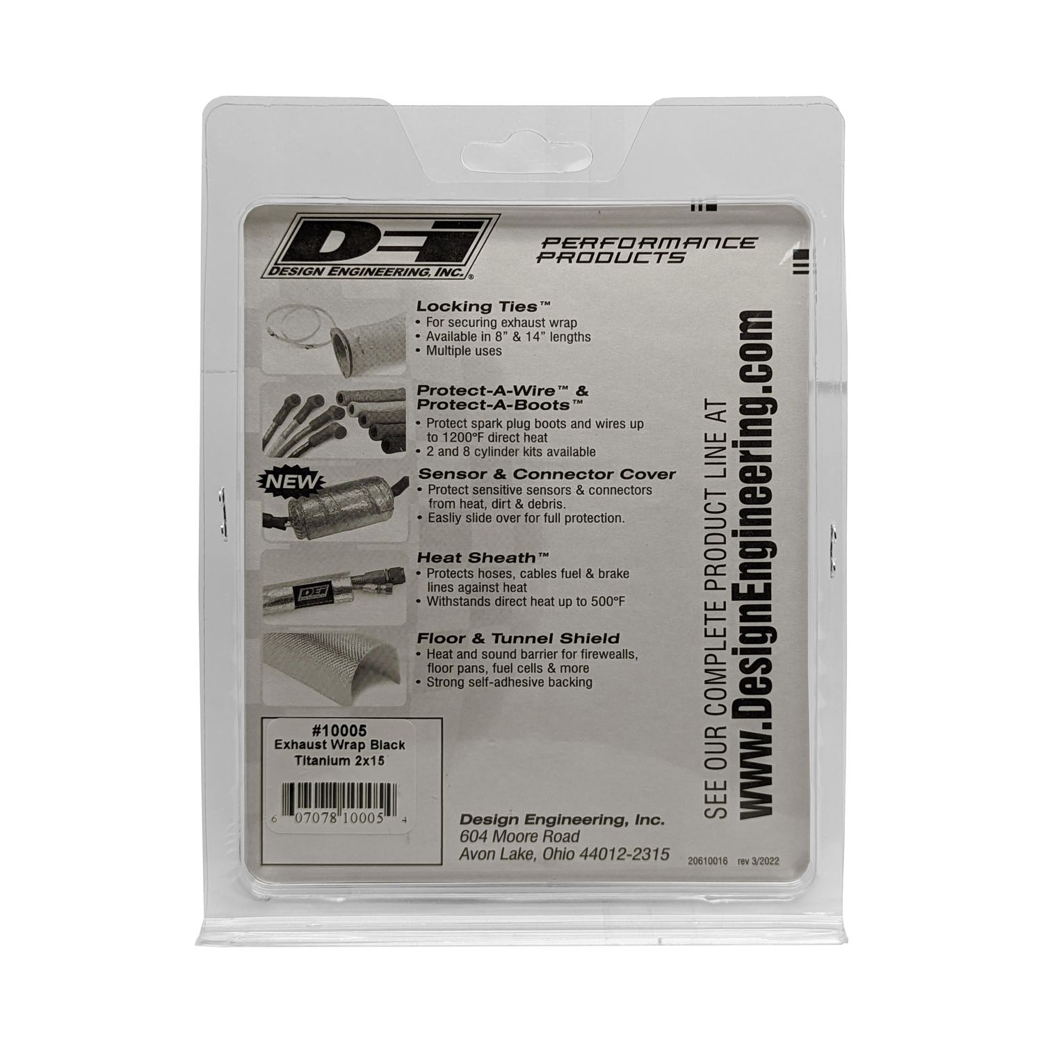 Design Engineering Exhaust Heat Shield 010005