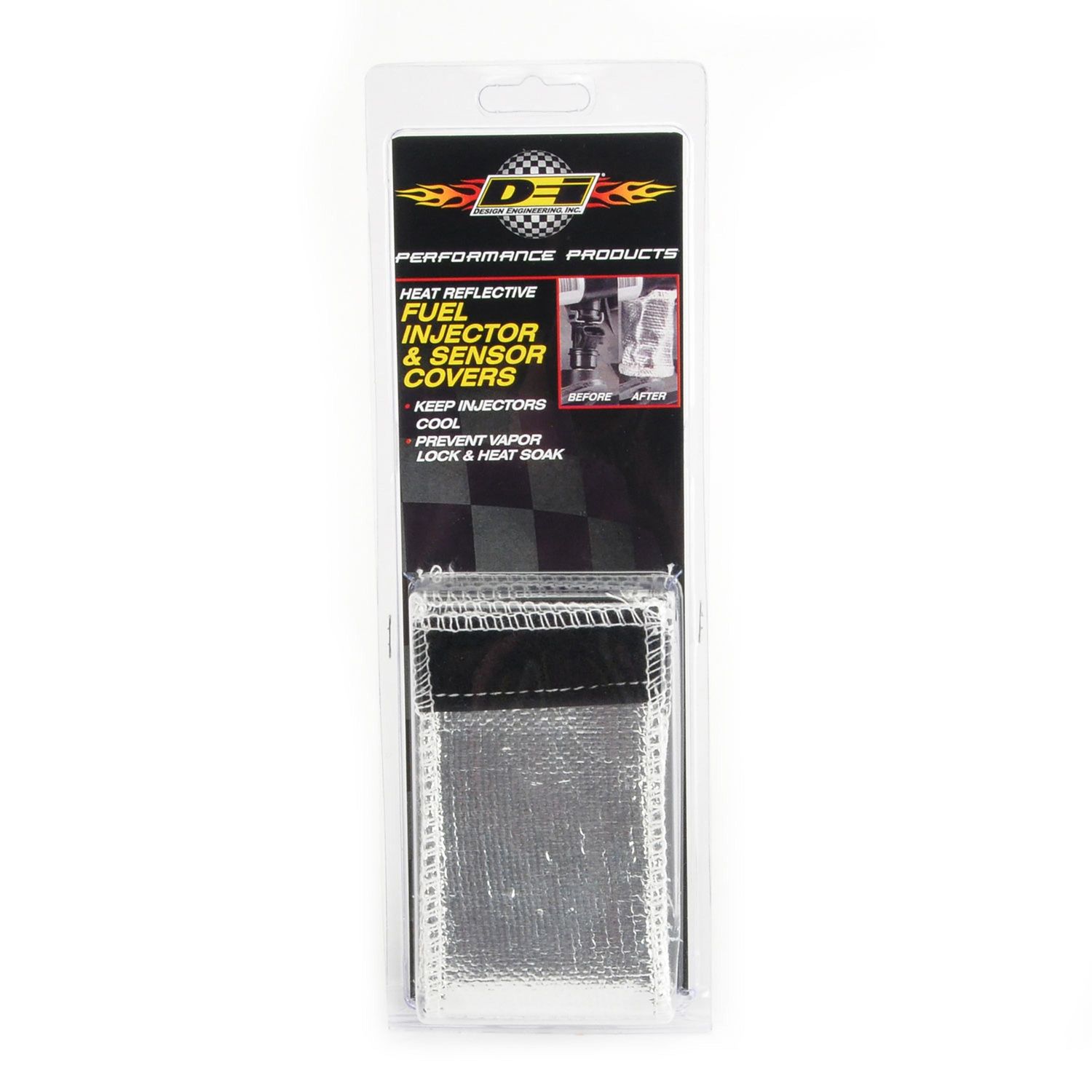 Design Engineering Universal Fuel Injector Cover 8 Pack