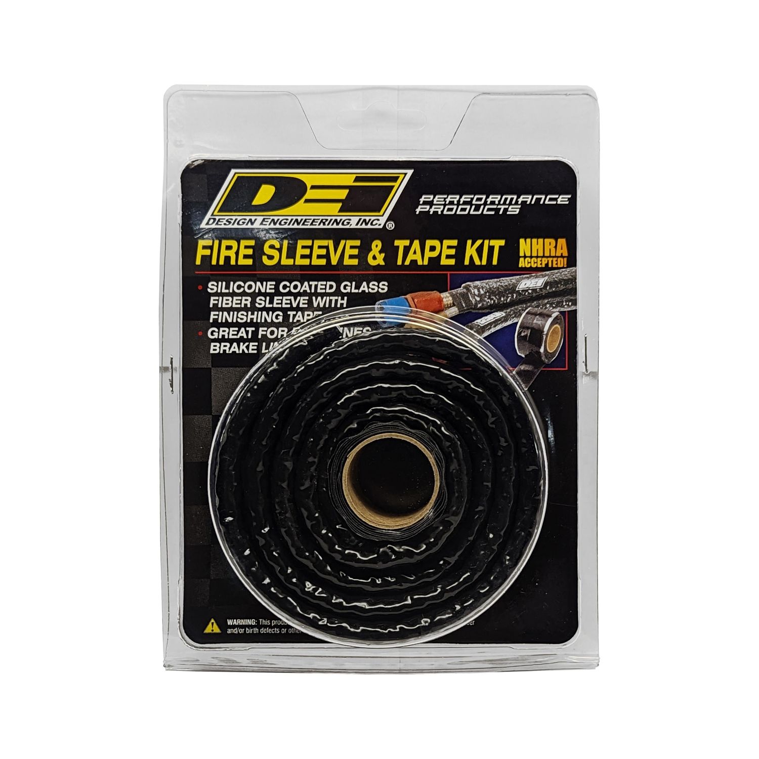 Design Engineering 3/8in I.D. x 36in Fire Sleeve and Tape Kit