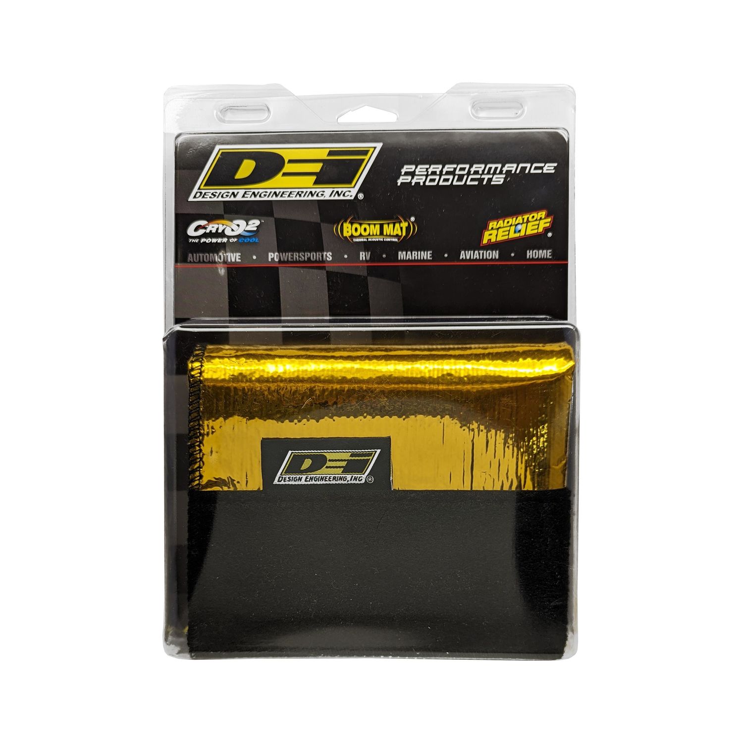 Design Engineering Gold 14in x 28in Air Tube Cover Kit
