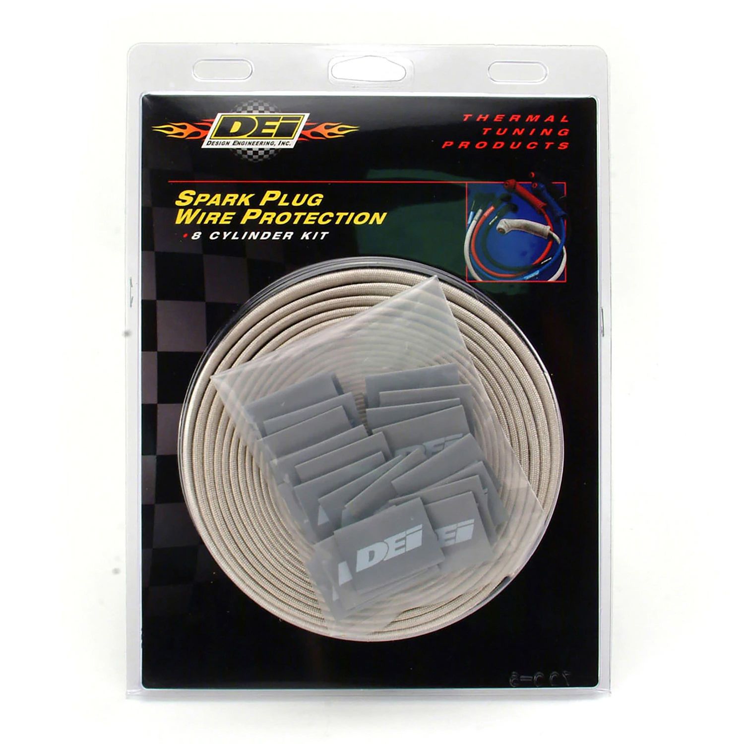 Design Engineering Silver Protect-A-Wire 8 Cylinder Kit