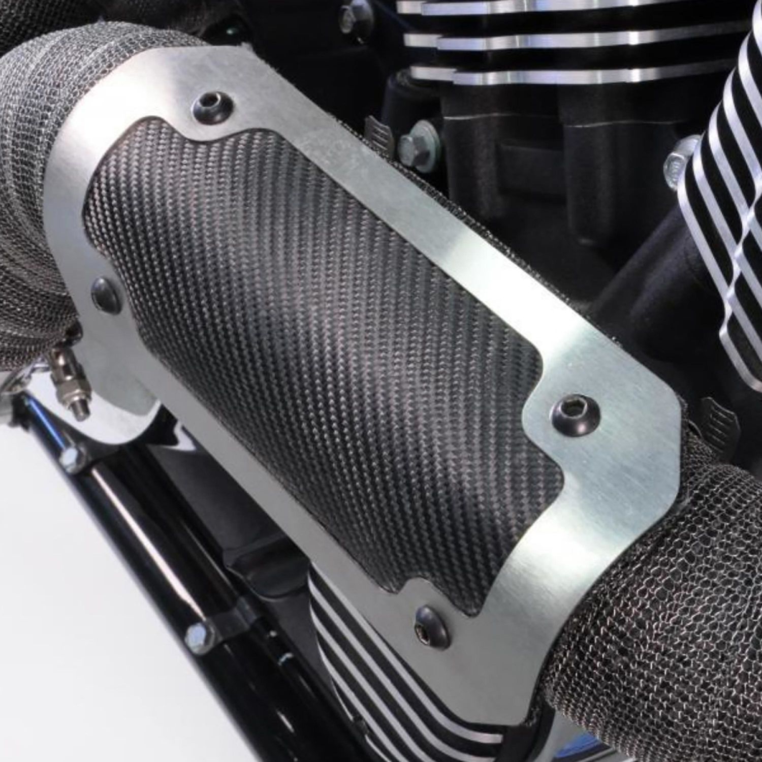 Design Engineering Onyx 4in x 8in Flexible Exhaust Heat Shield