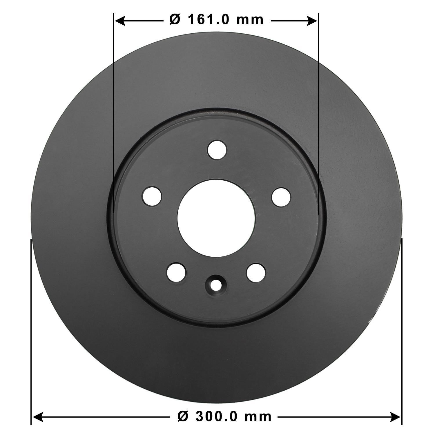 Duralast Gold Disc Brake Rotor 72025DG