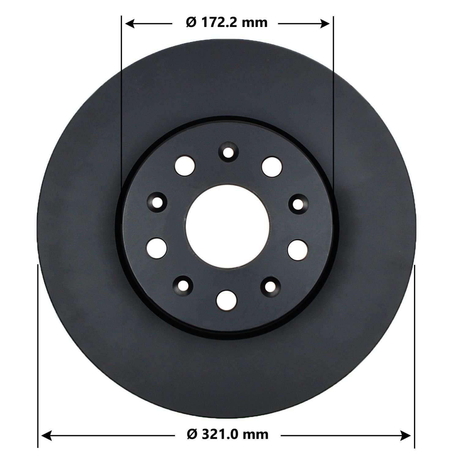 Duralast Gold Disc Brake Rotor 72066DG