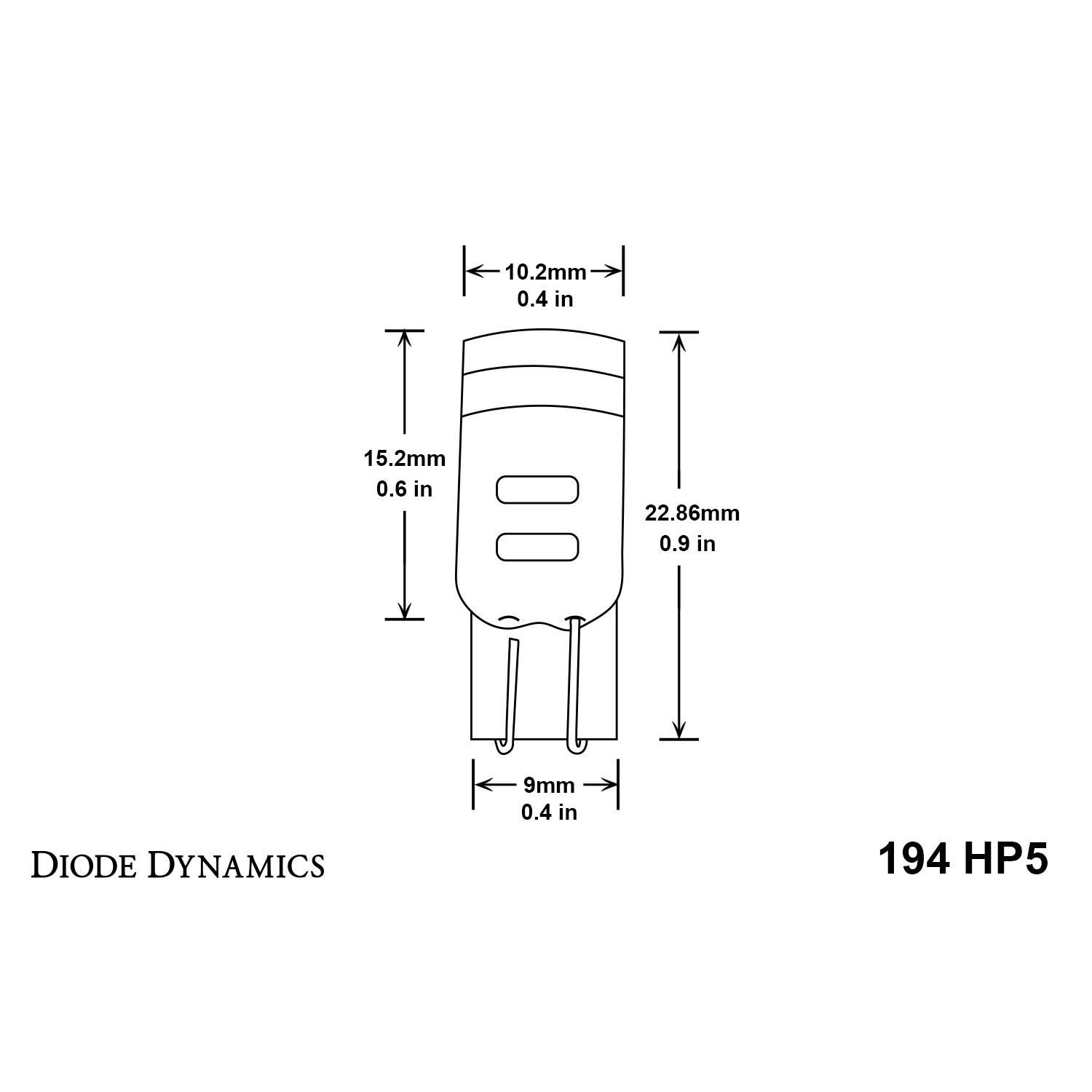 Diode Dynamics Bulb DD0025TW