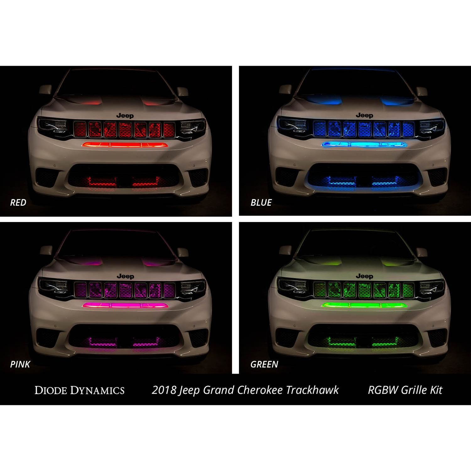 Diode Dynamics RGBW Multicolor Grille LED Kit