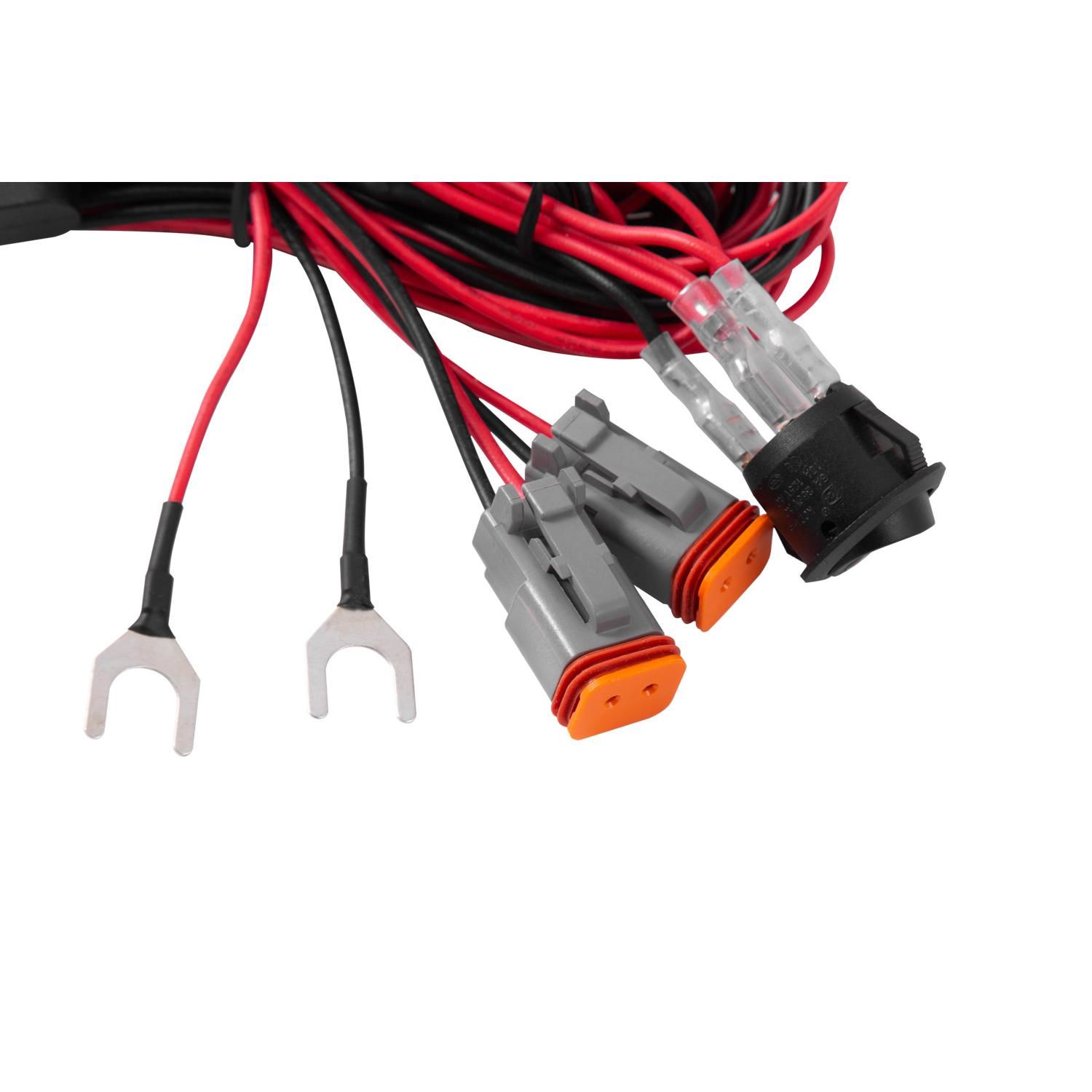 Diode Dynamics 12 or 6in Powers Up to Two Stage Series Light Bars