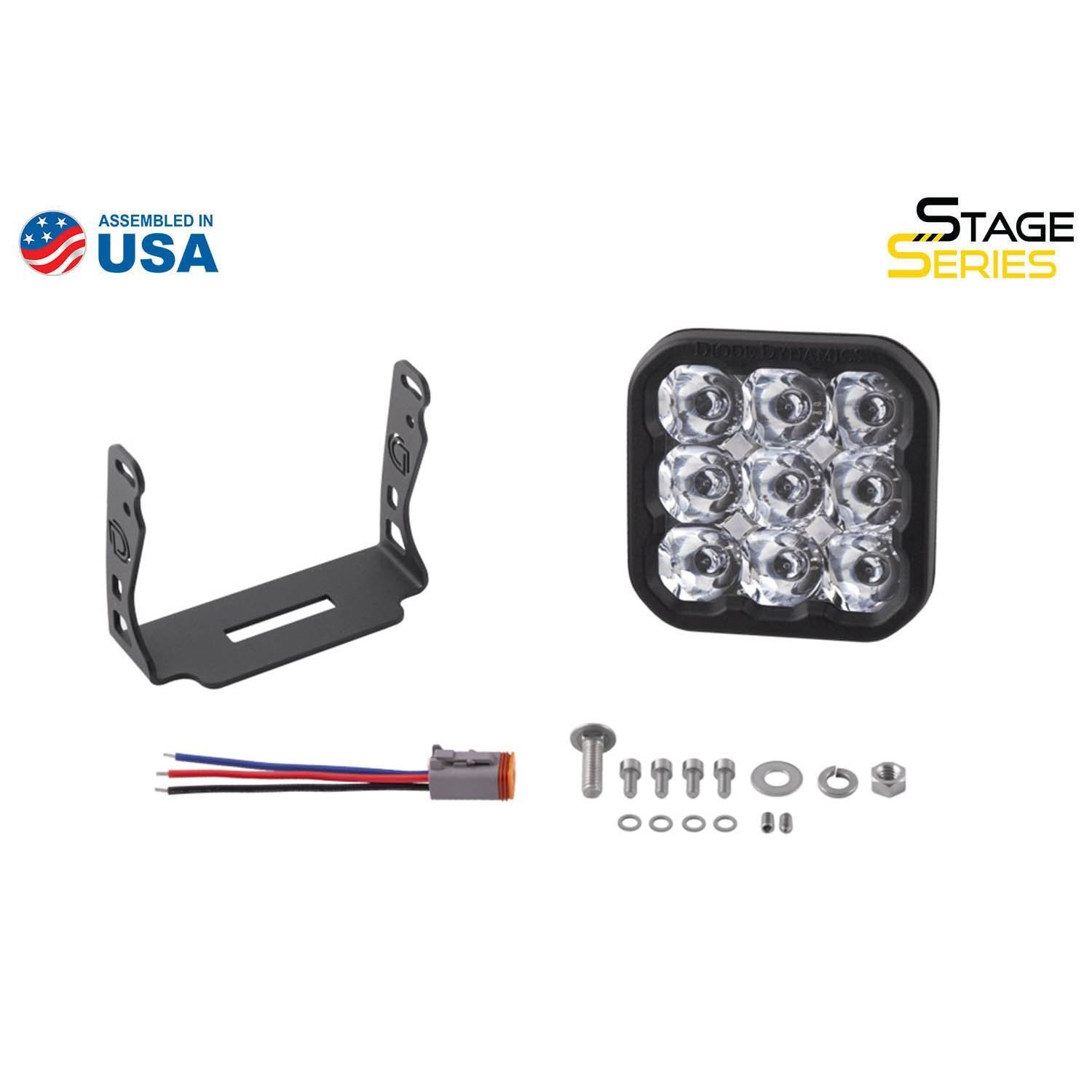 Diode Dynamics SS5 Pro White Flood LED Light Pod