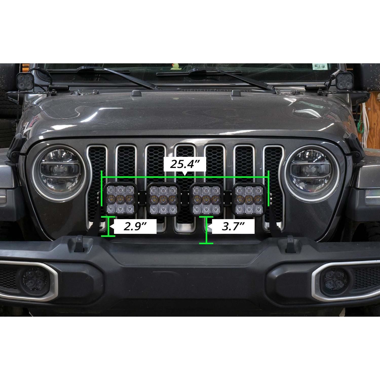 Diode Dynamics Light Bar Mounting Bracket DD6825P