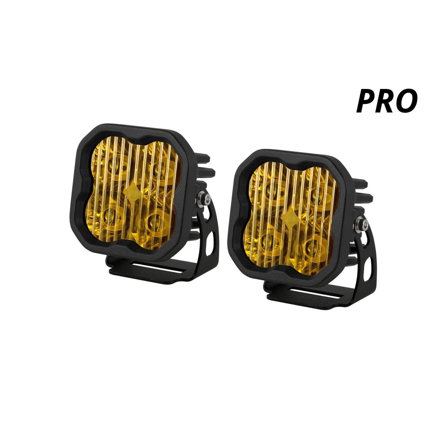 Diode Dynamics 3000K SS3 SAE Yellow Pro LED Light Pod